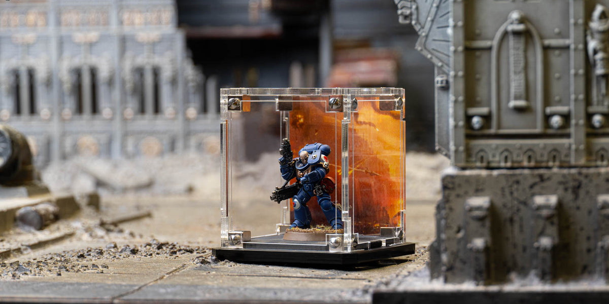 Introducing our new range of display cases for Warhammer miniatures ...