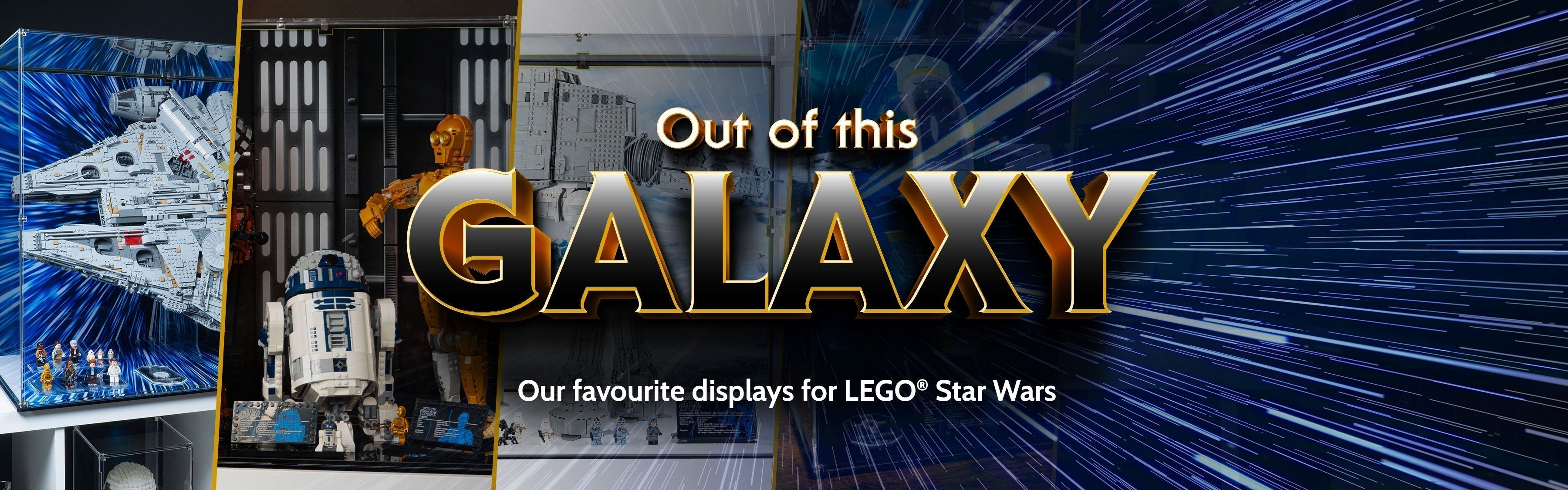 LEGO® Star Wars™ Displays | Showcase UCS & Iconic Sets — Wicked Brick