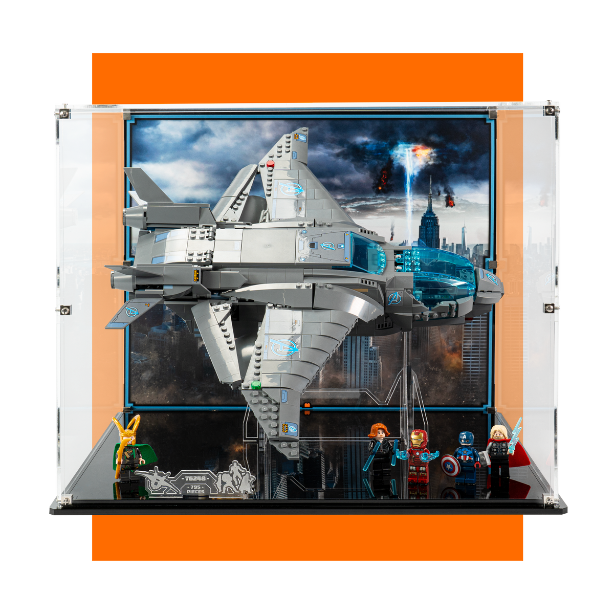 LEGO® Marvel Display Cases & Stands | Wicked Brick