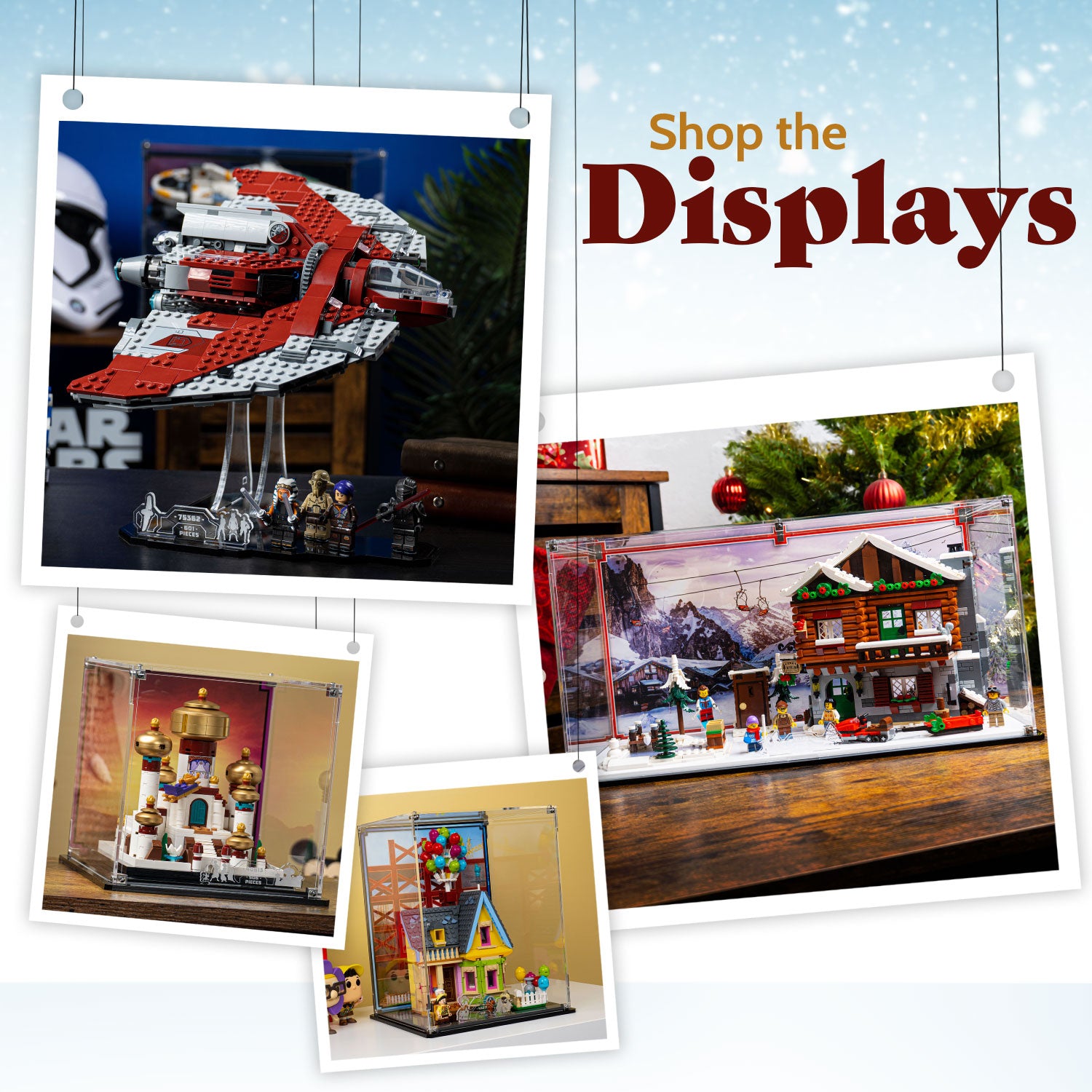 Display cases and stands for Pop Culture collectables — Wicked Brick