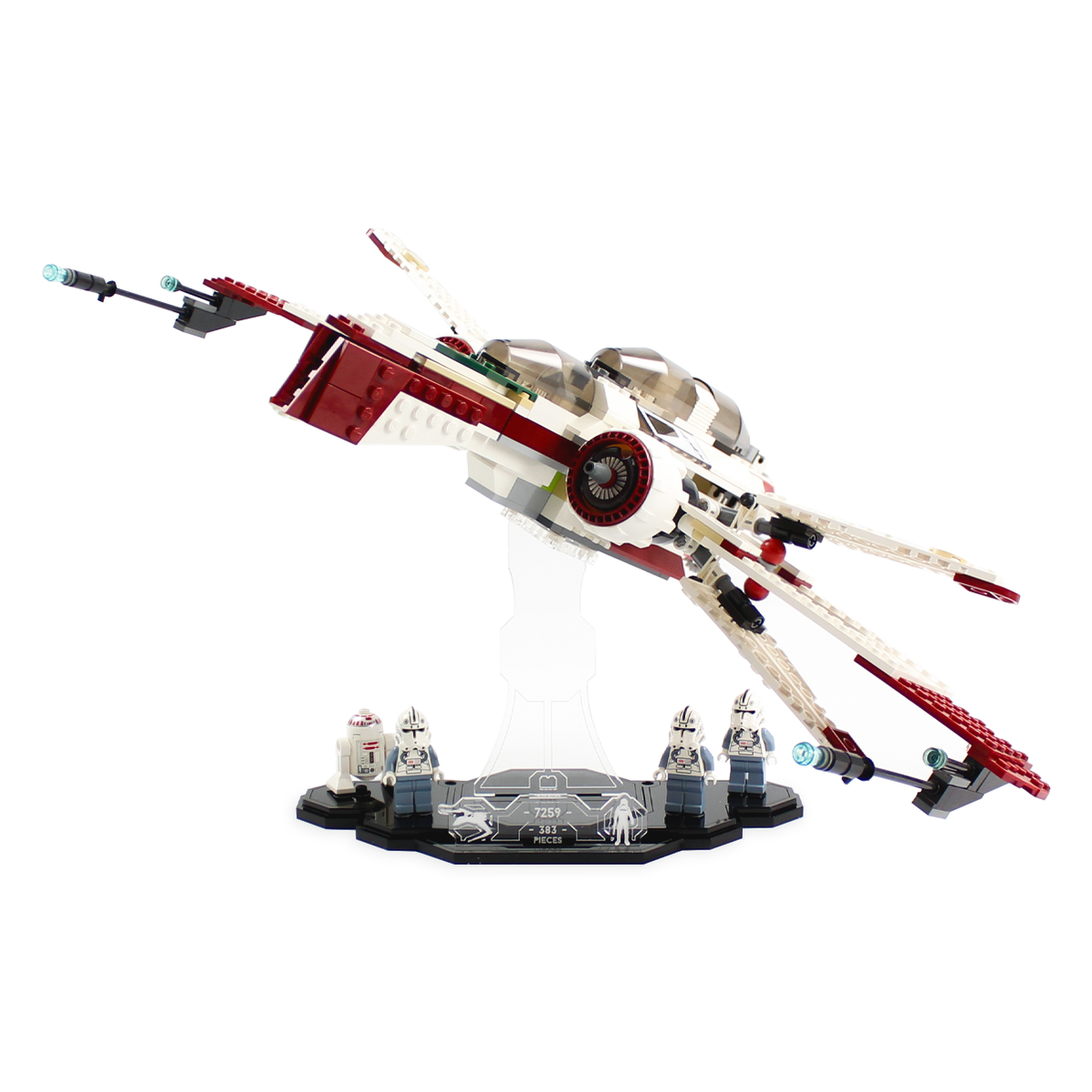 Display Stand for LEGO® Star Wars™ Arc-170 Starfighter (7259) — Wicked ...