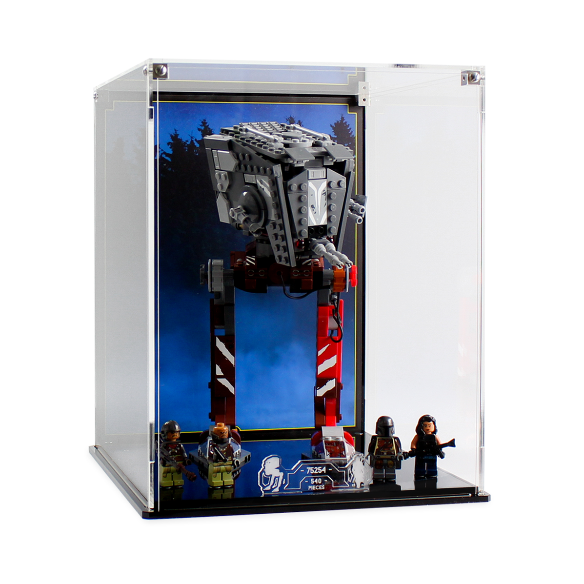 Display Case for LEGO Star Wars AT-ST Raider 75254 — Wicked Brick