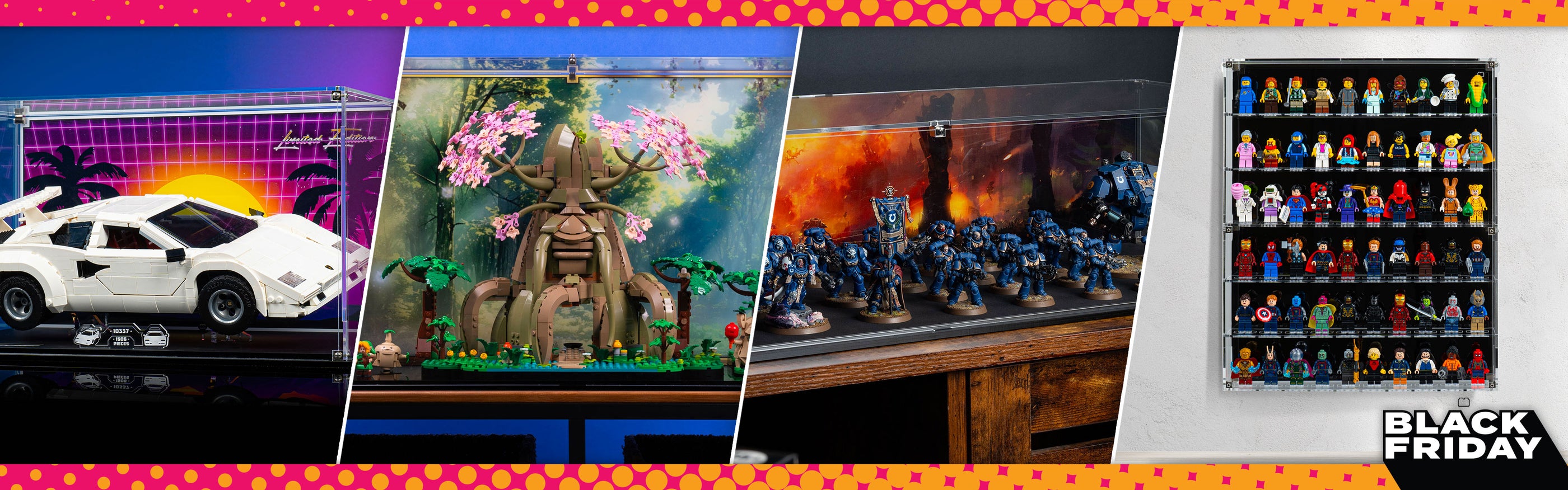 Display Cases and Stands For Pop Culture Collectables | Wicked Brick