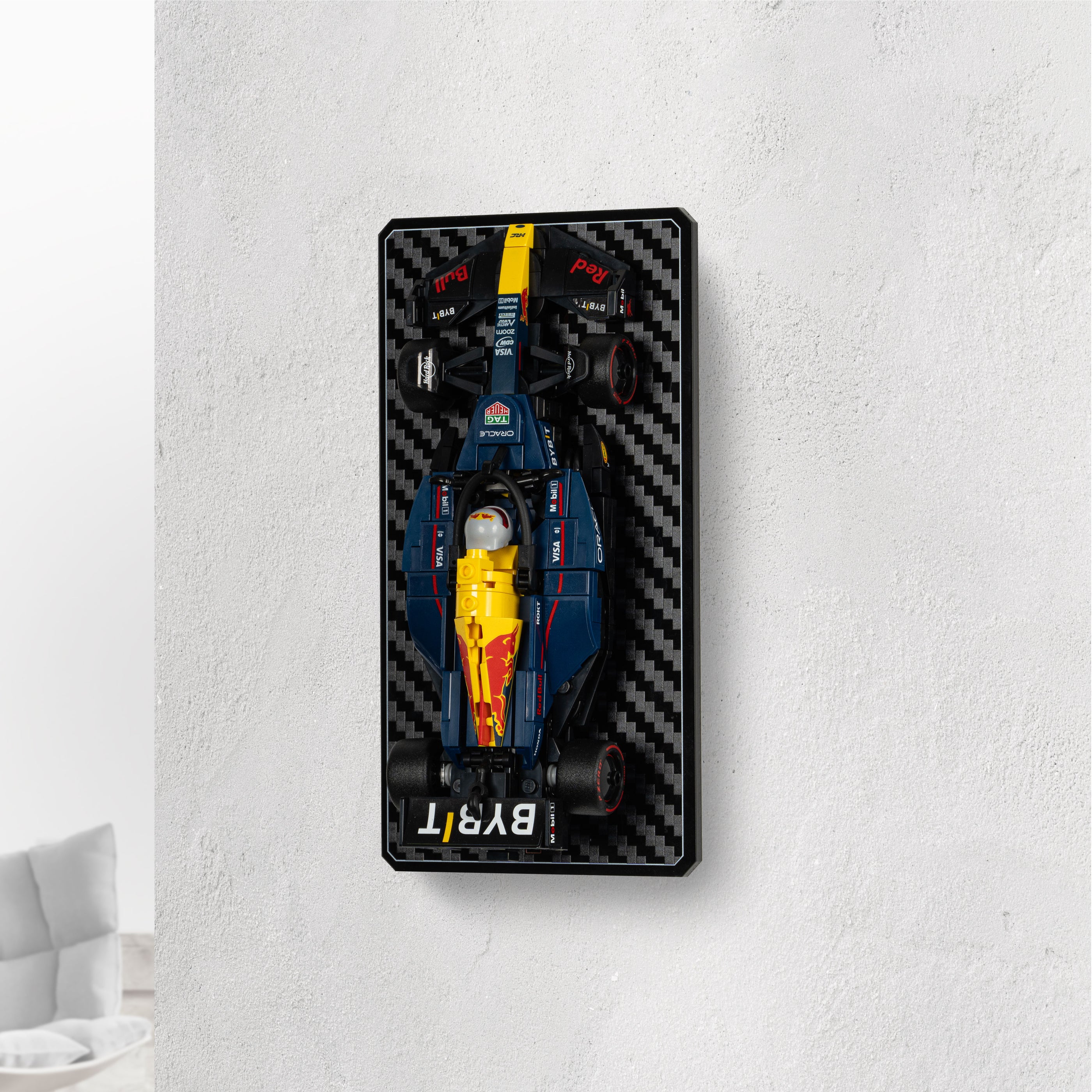 Wall Mountable Display Stand for LEGO Speed Champions Formula 1 Range ...