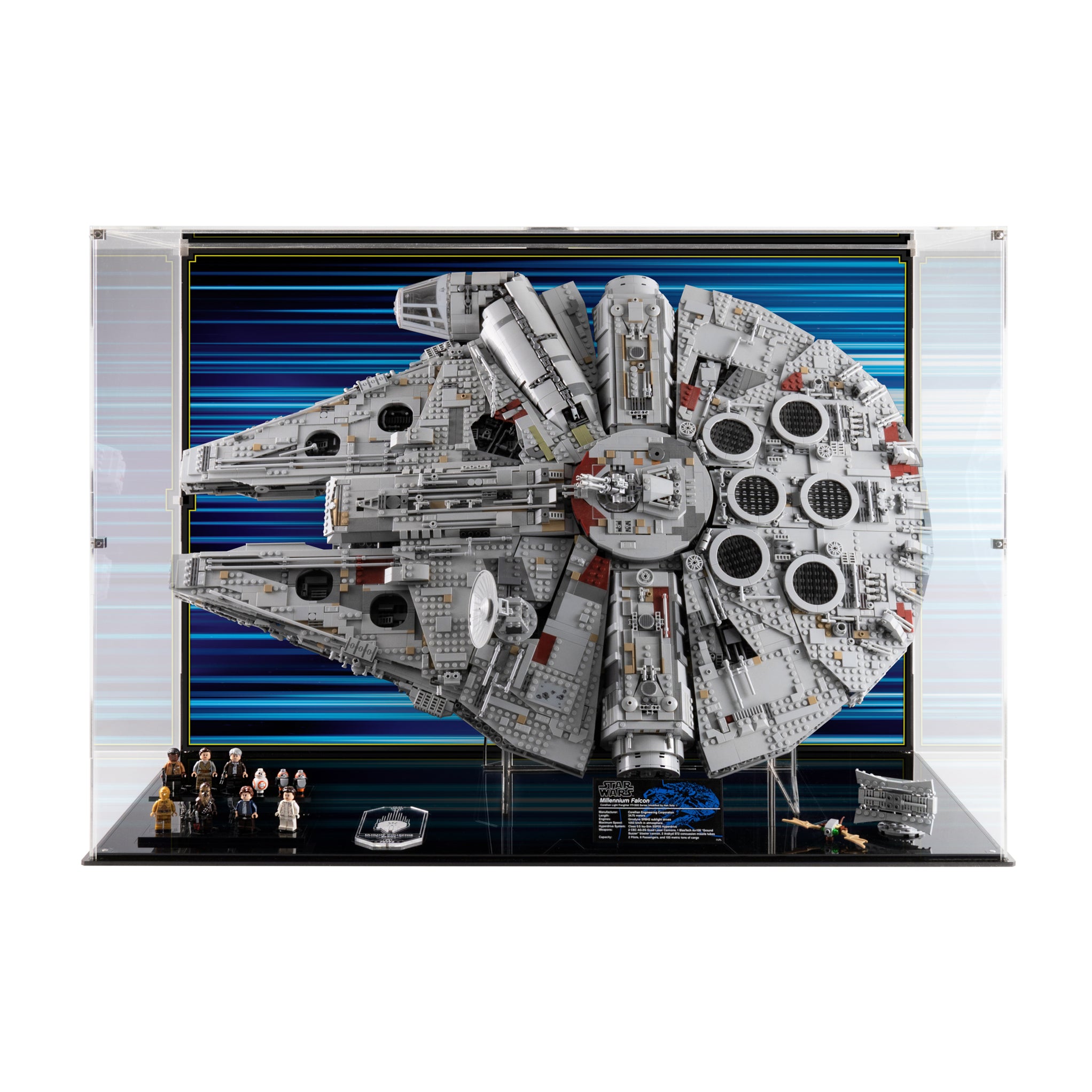 Display Case for LEGO Star Wars UCS Millennium Falcon 75192 — Wicked Brick