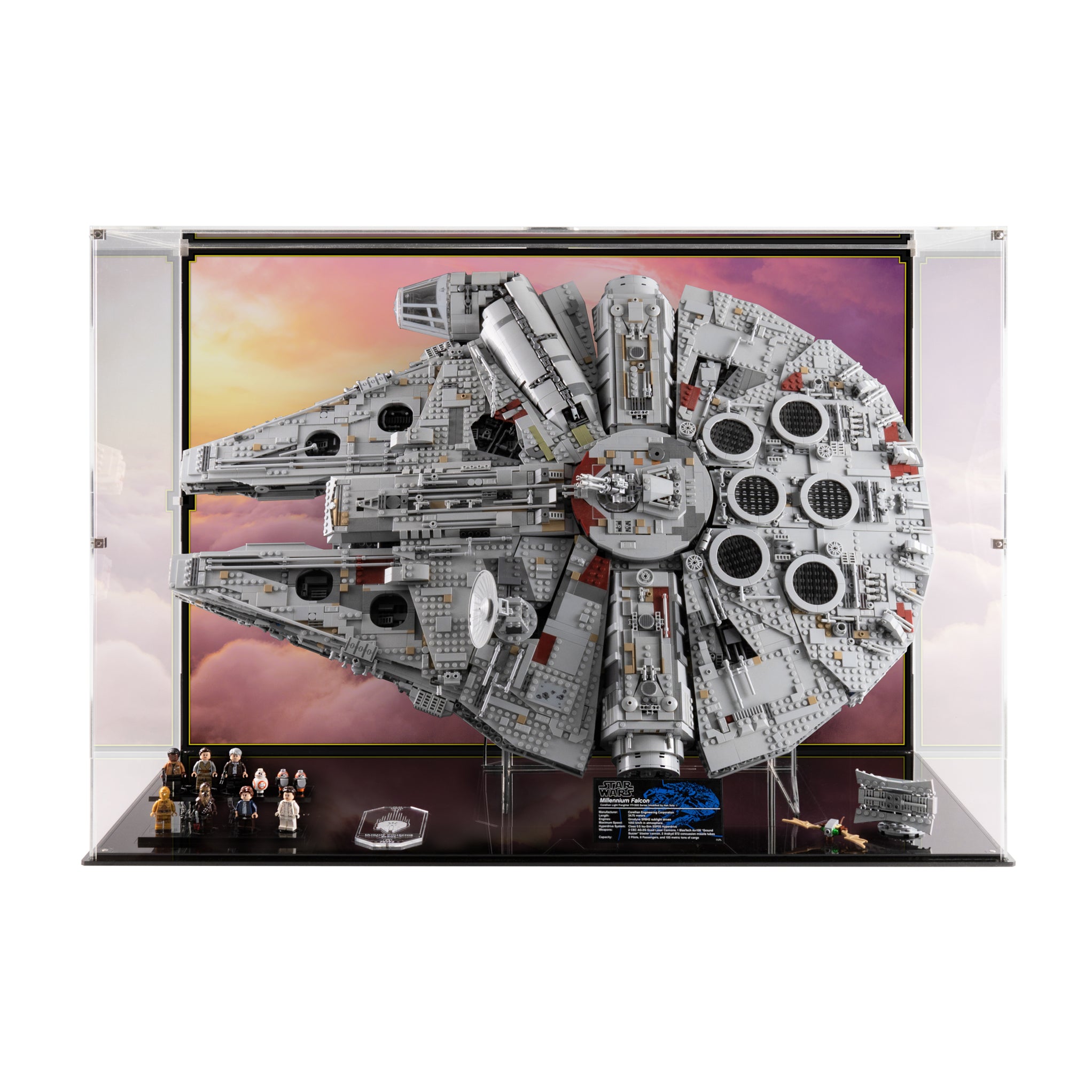 Display Case for LEGO® Star Wars™ UCS Millennium Falcon (75192 ...