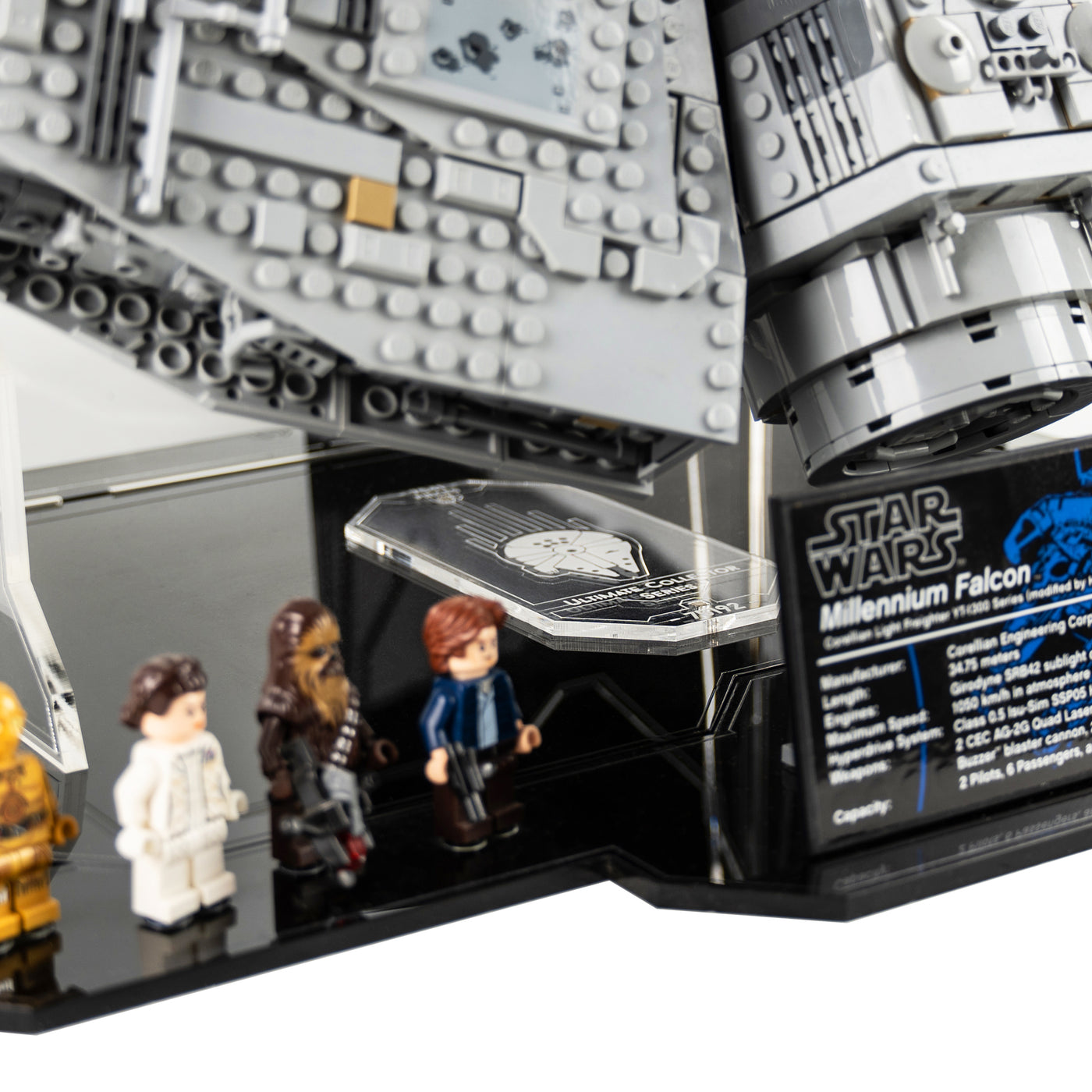 Display Stand for LEGO® Star Wars™ UCS Millennium Falcon (75192 ...