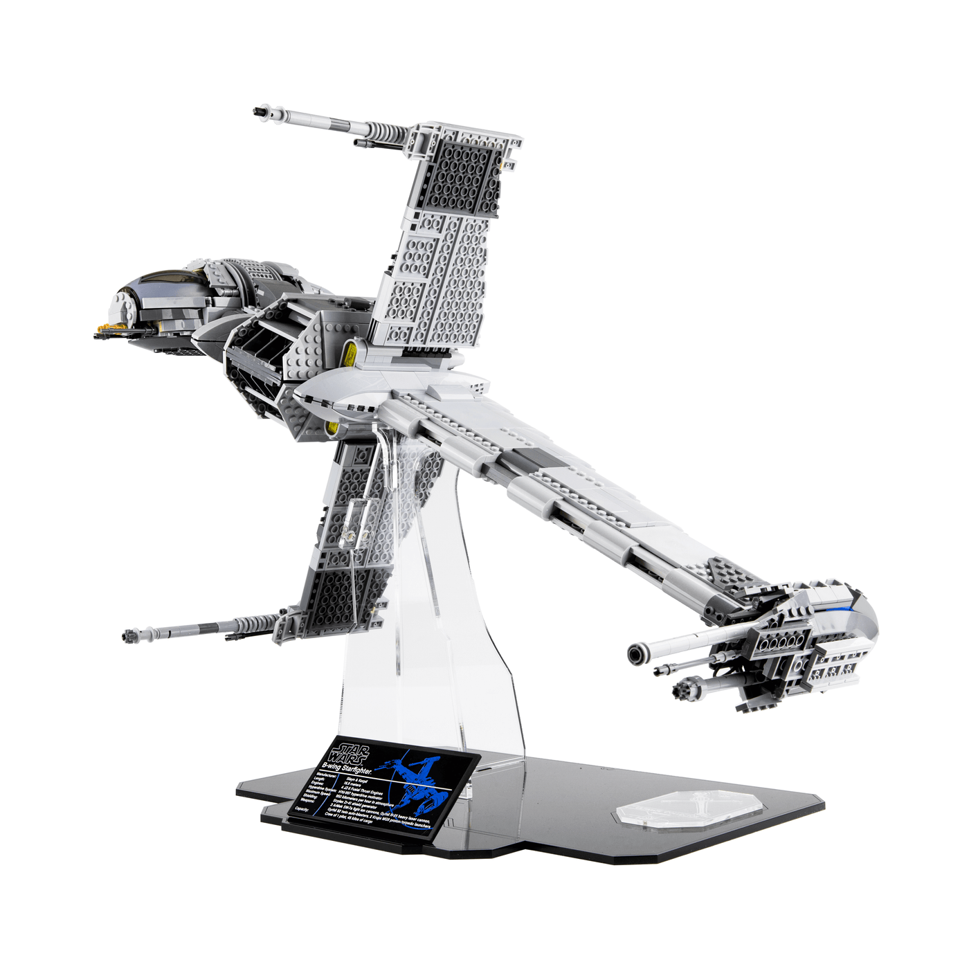 Display Stand for LEGO Star Wars UCS B-Wing Starfighter 10227 — Wicked ...