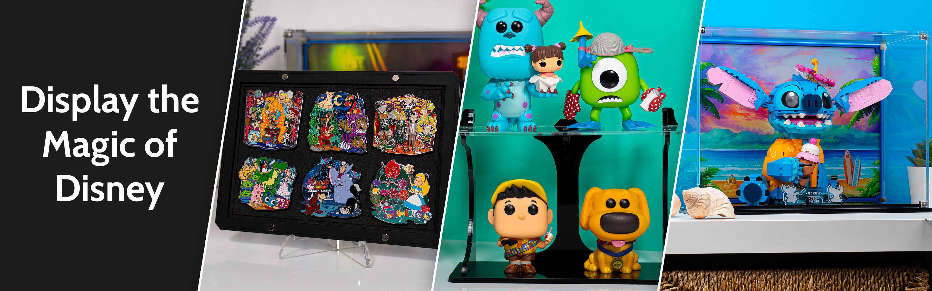 LEGO® Disney Display Case & Stands | Wicked Brick