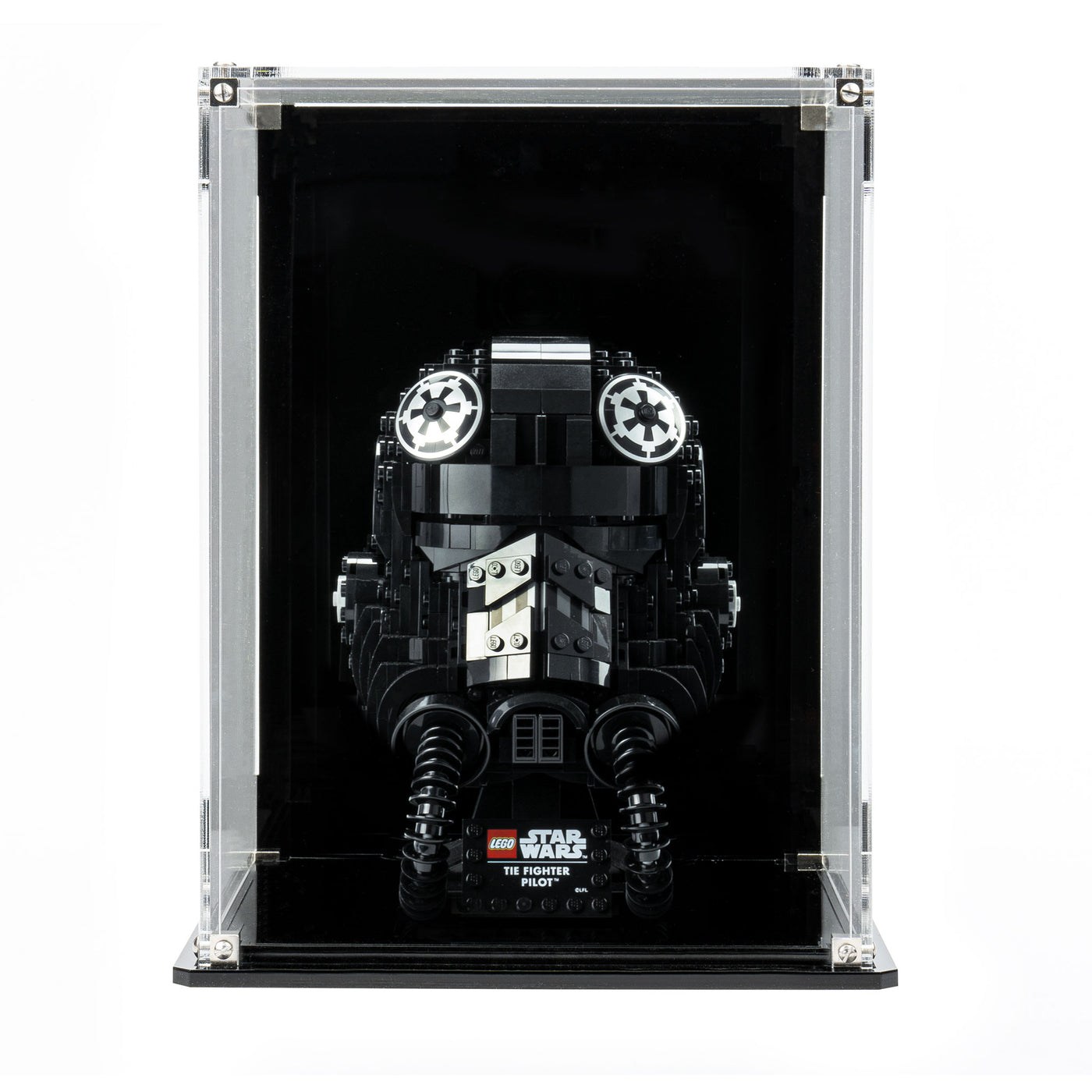 Display Case for LEGO Star Wars TIE Fighter pilot helmet 75274 — Wicked ...