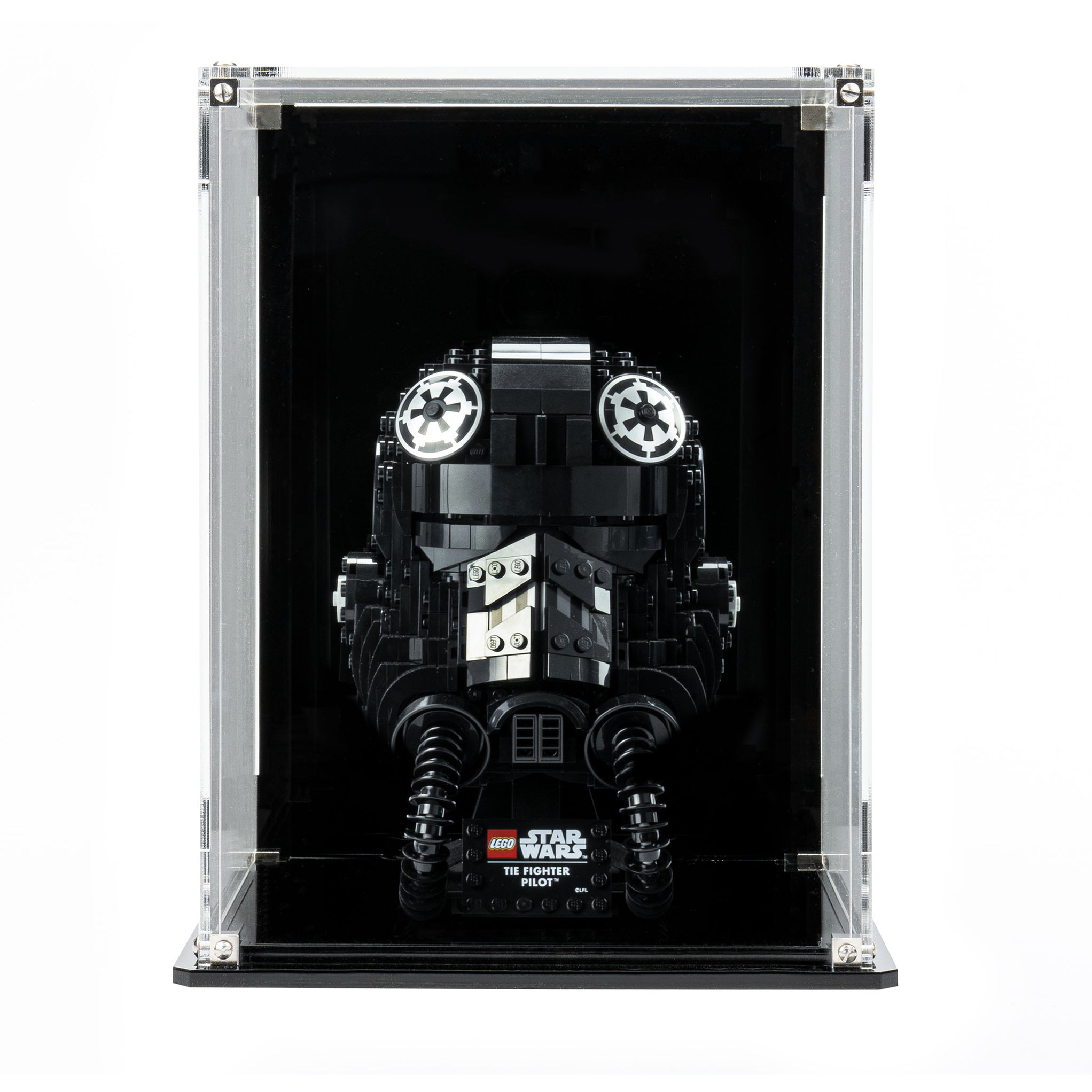 Display Case for LEGO Star Wars TIE Fighter pilot helmet 75274 — Wicked ...