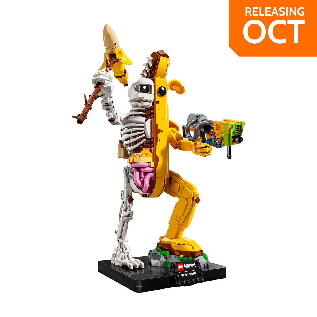 Display Case for LEGO® Fortnite™: Peely Bone (77072) — Wicked Brick