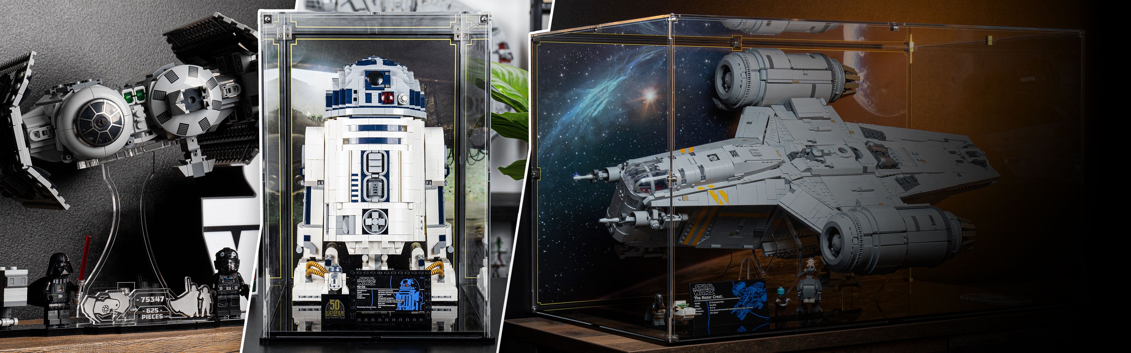 Display cases and stands for Pop Culture collectables — Wicked Brick
