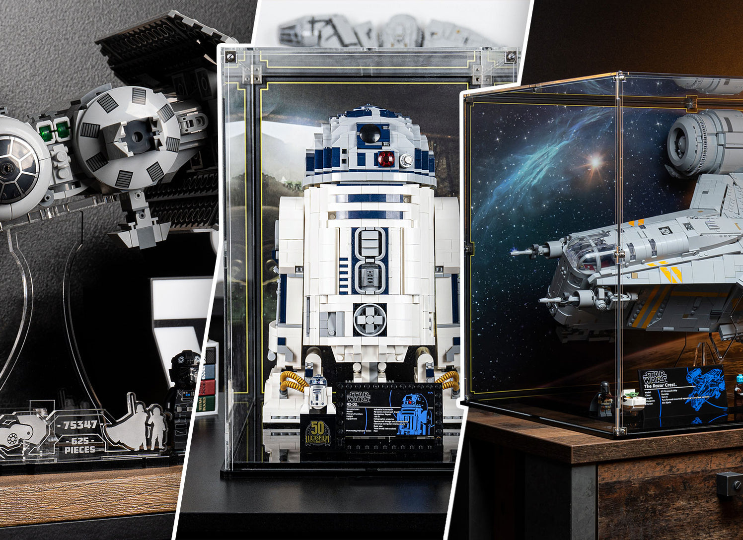 Display cases and stands for Pop Culture collectables — Wicked Brick