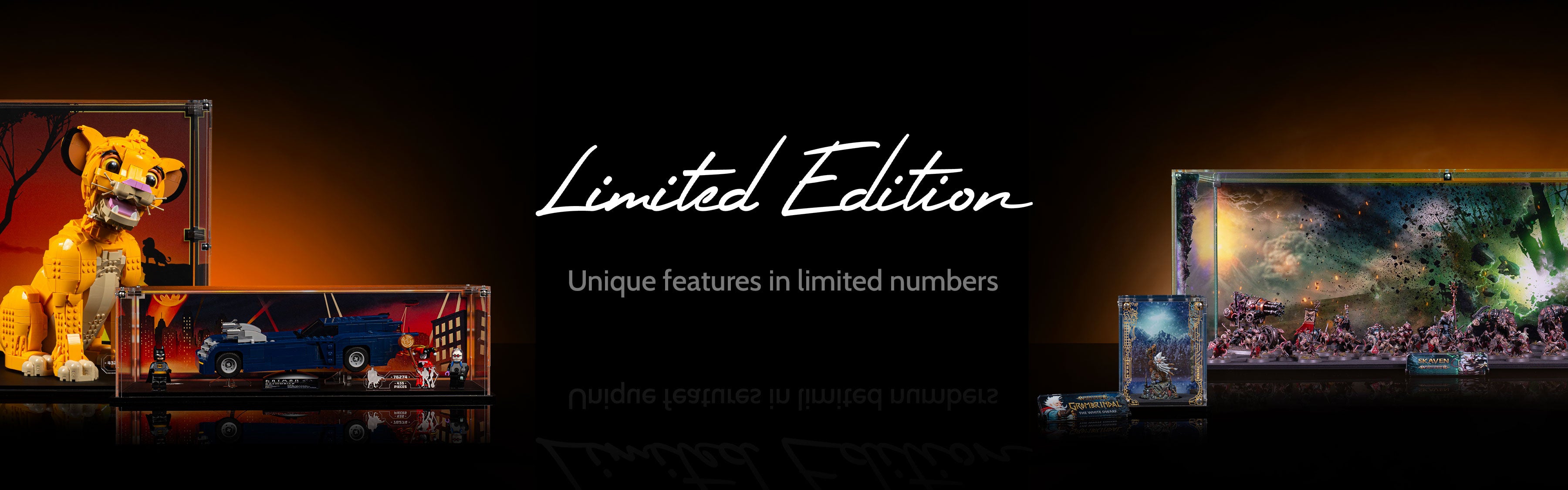 Limited Edition Display Cases — Wicked Brick