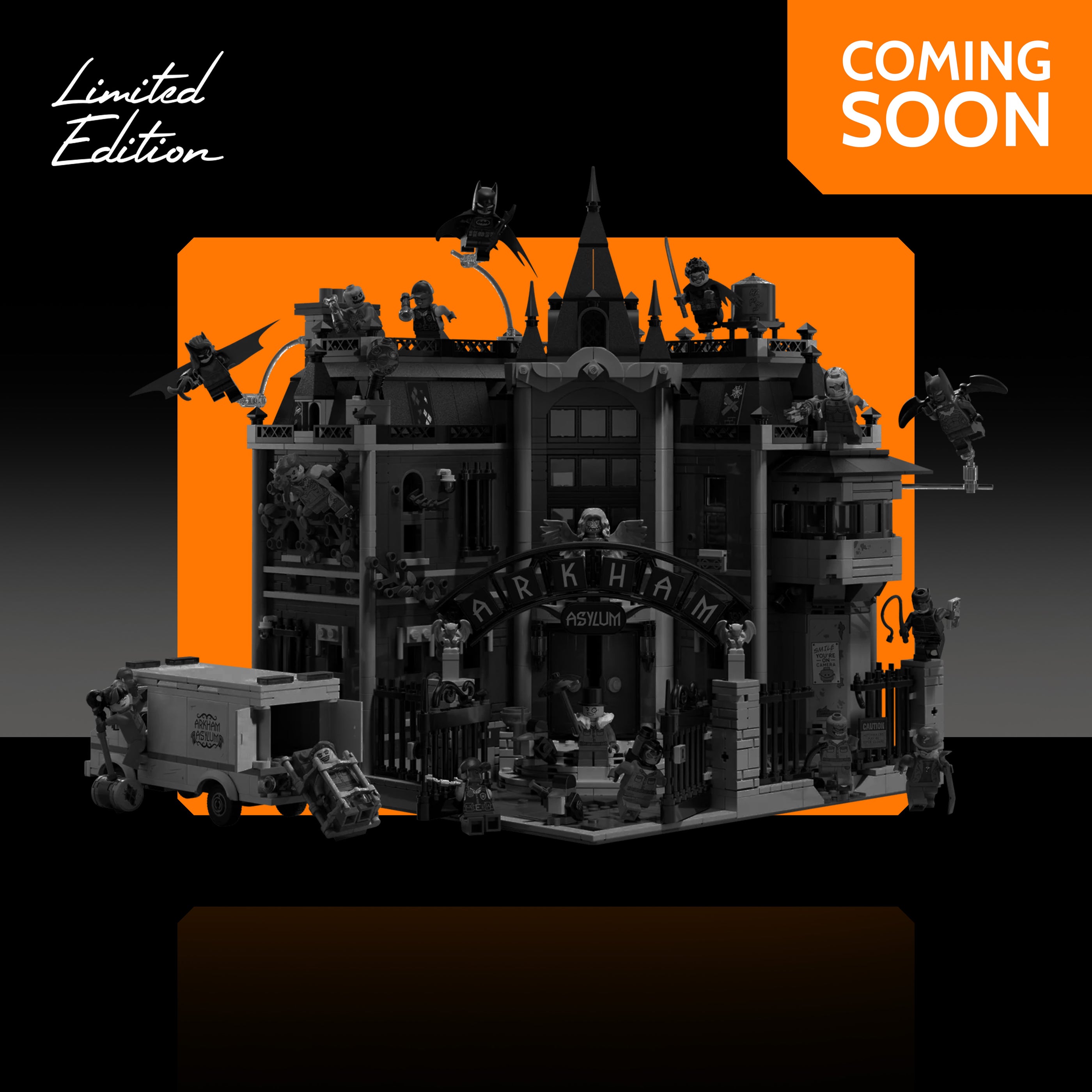 Limited Edition Display Case for LEGO® Batman™ Arkham Asylum™ (76300 ...
