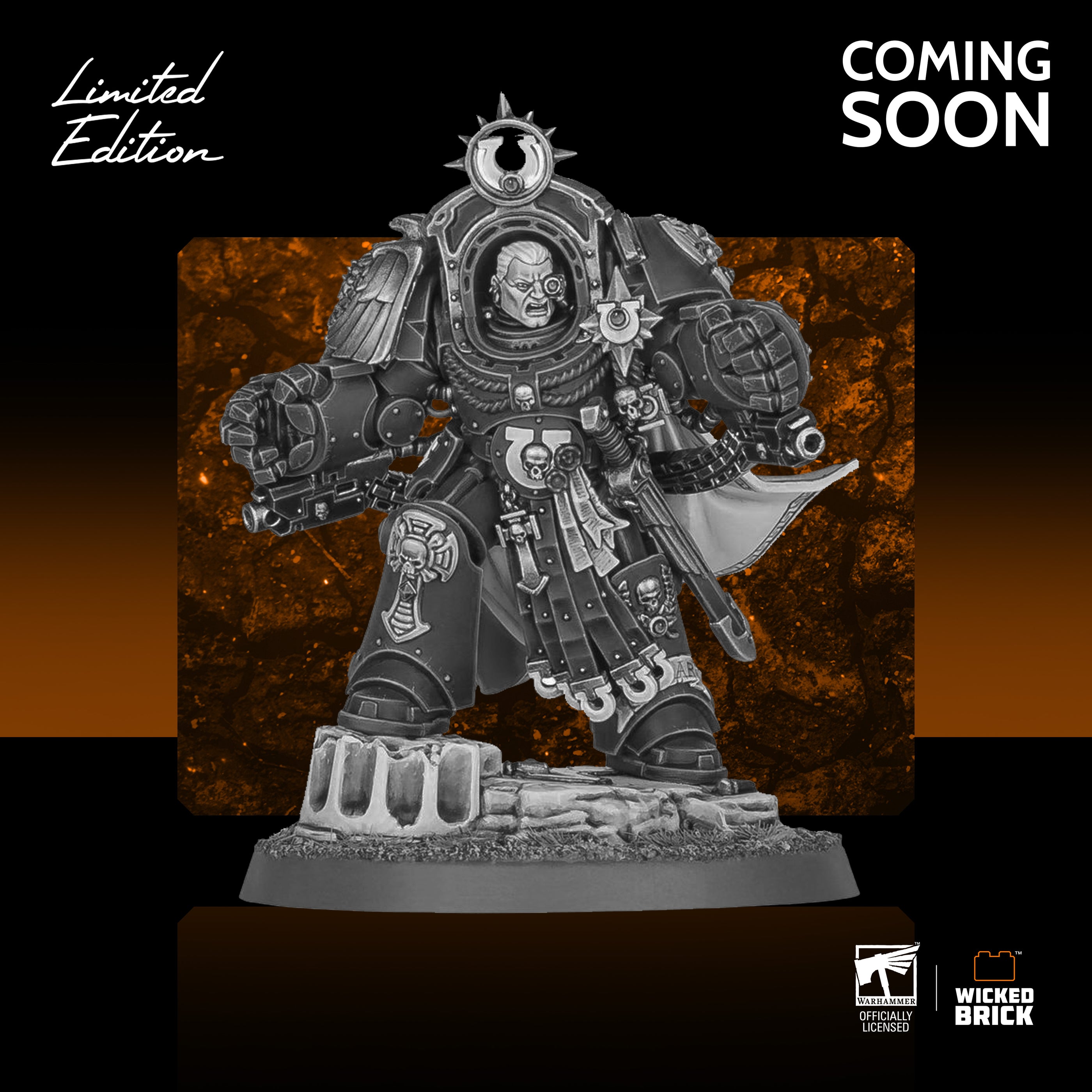 Limited Edition Display Case for Warhammer® 40,000 Marneus Calgar in A ...