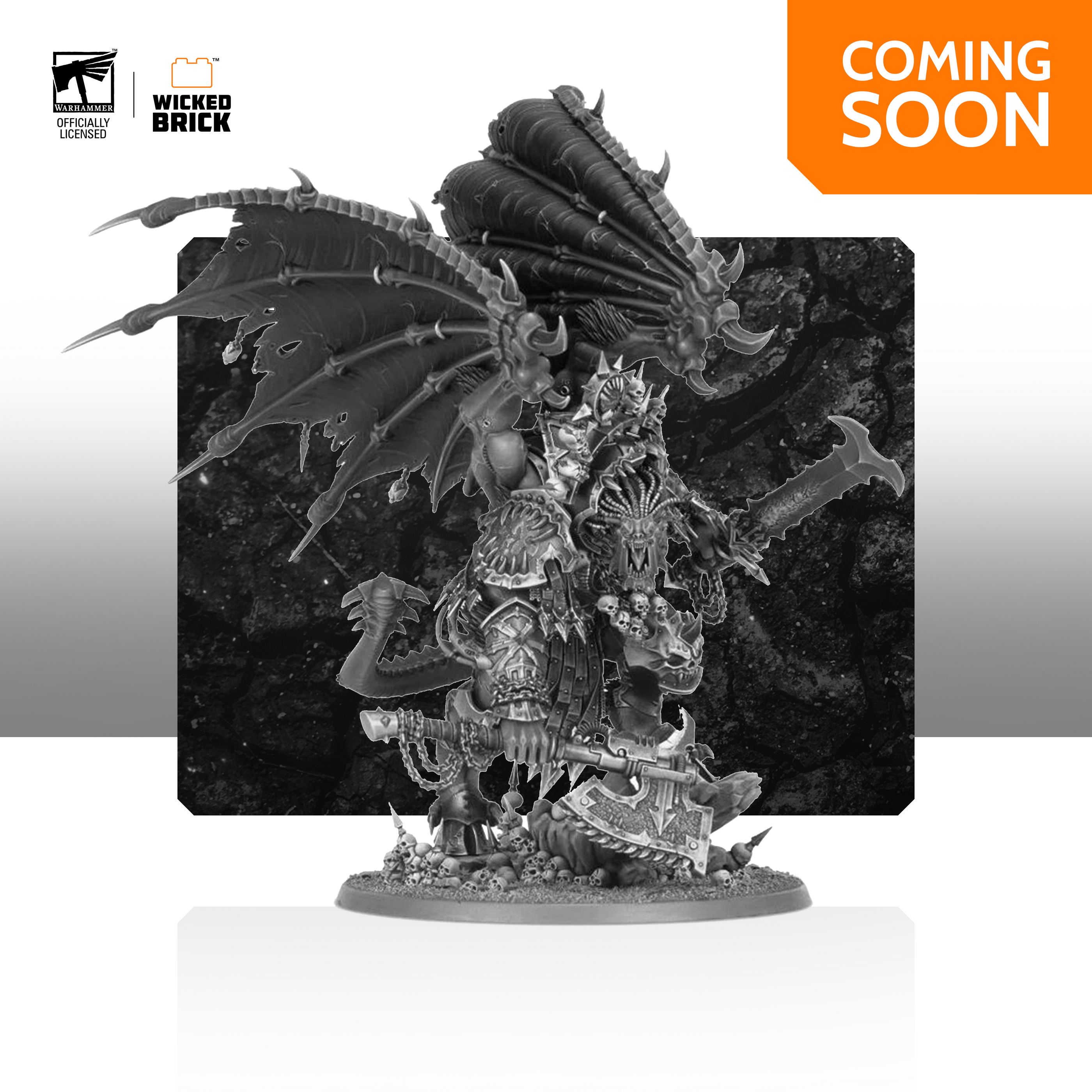 Display Case for Warhammer® 40,000 Angron – Daemon Primarch of Khorne ...