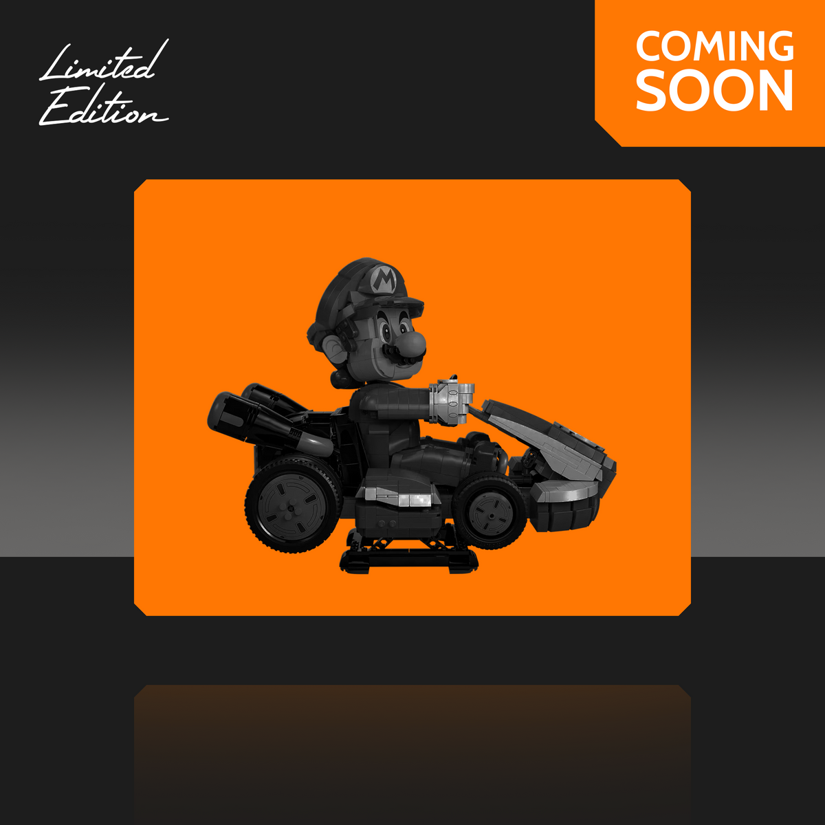 Limited Edition Display Case for LEGO® Mario Kart™ Mario & Standard Ka ...