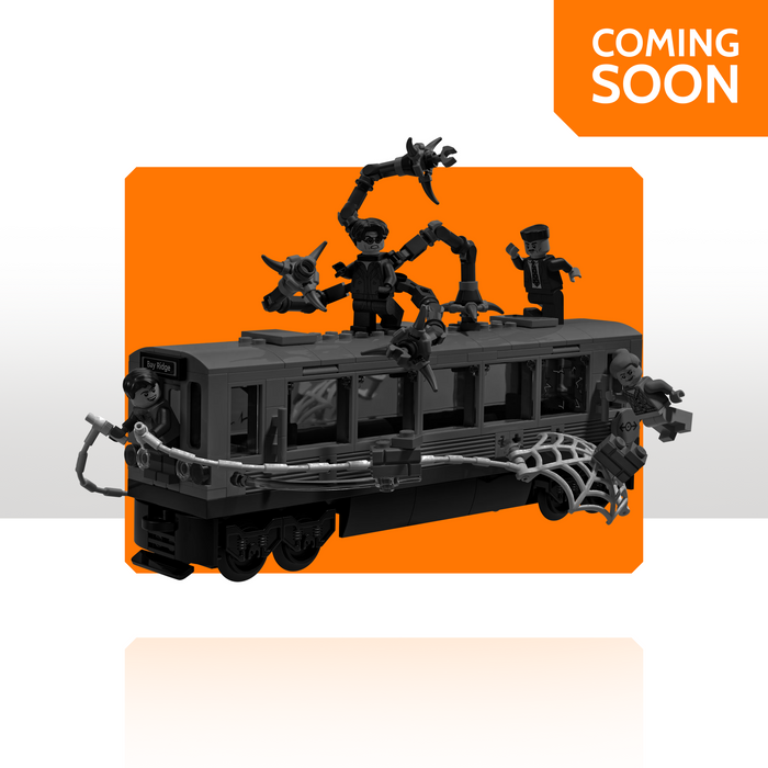 Display Case for LEGO® Marvel™: Spider-Man vs. Doc Ock Subway Train Sc — Wicked Brick