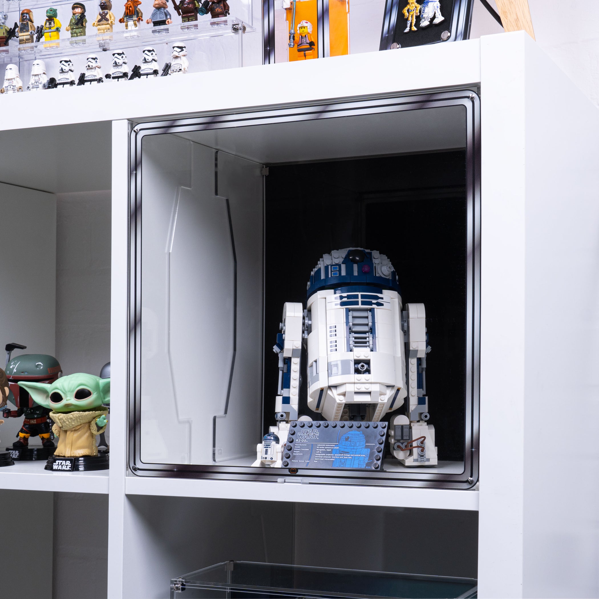 Star Wars Themed Printed Window Display Solution for IKEA KALLAX ...