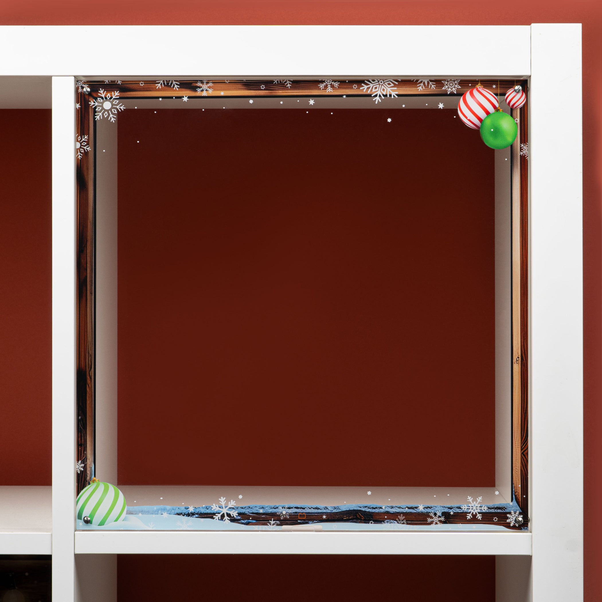 Decorative Christmas Window Display Solution for IKEA® KALLAX — Wicked ...