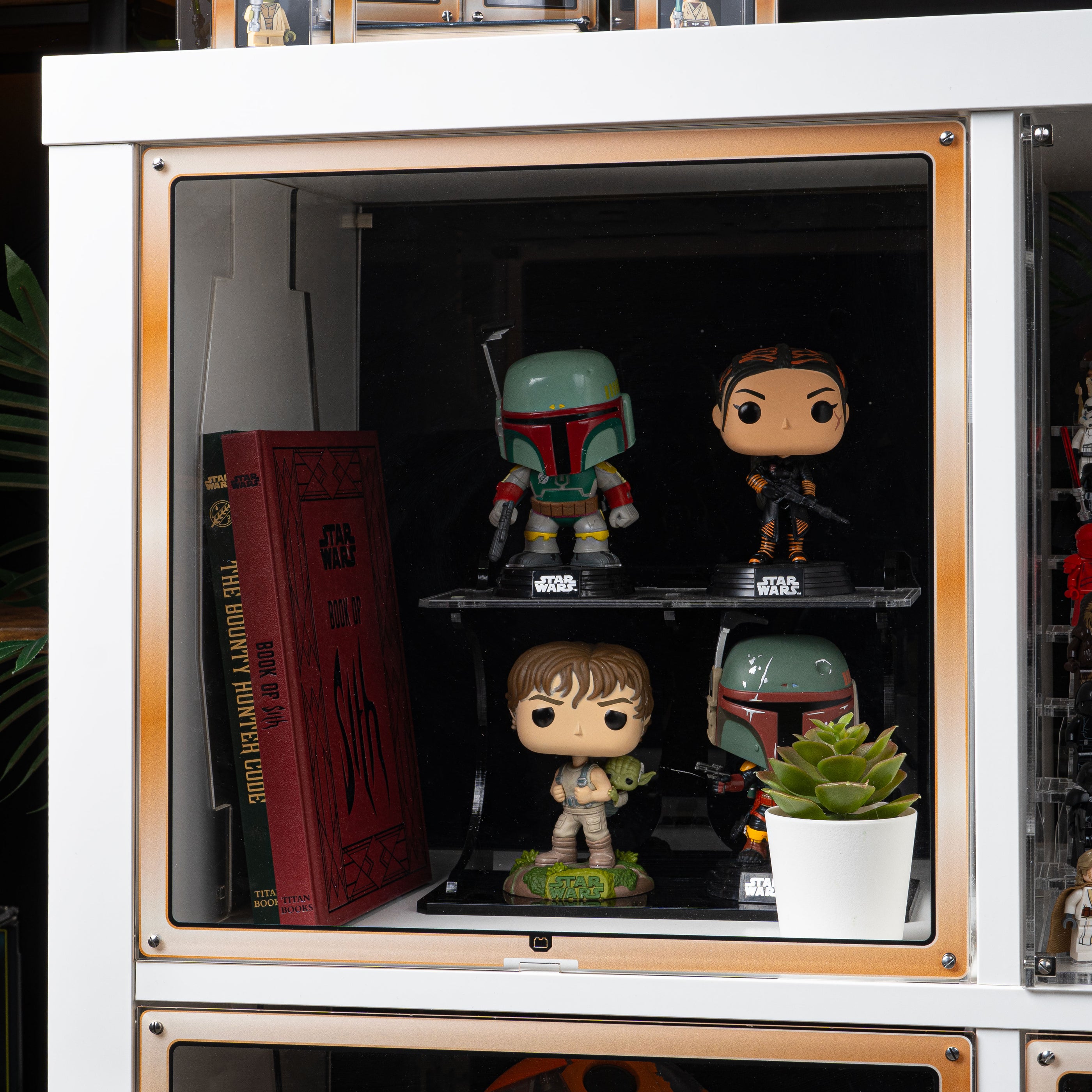 Star Wars Gold Themed Printed Window Display Solution for IKEA KALLAX ...