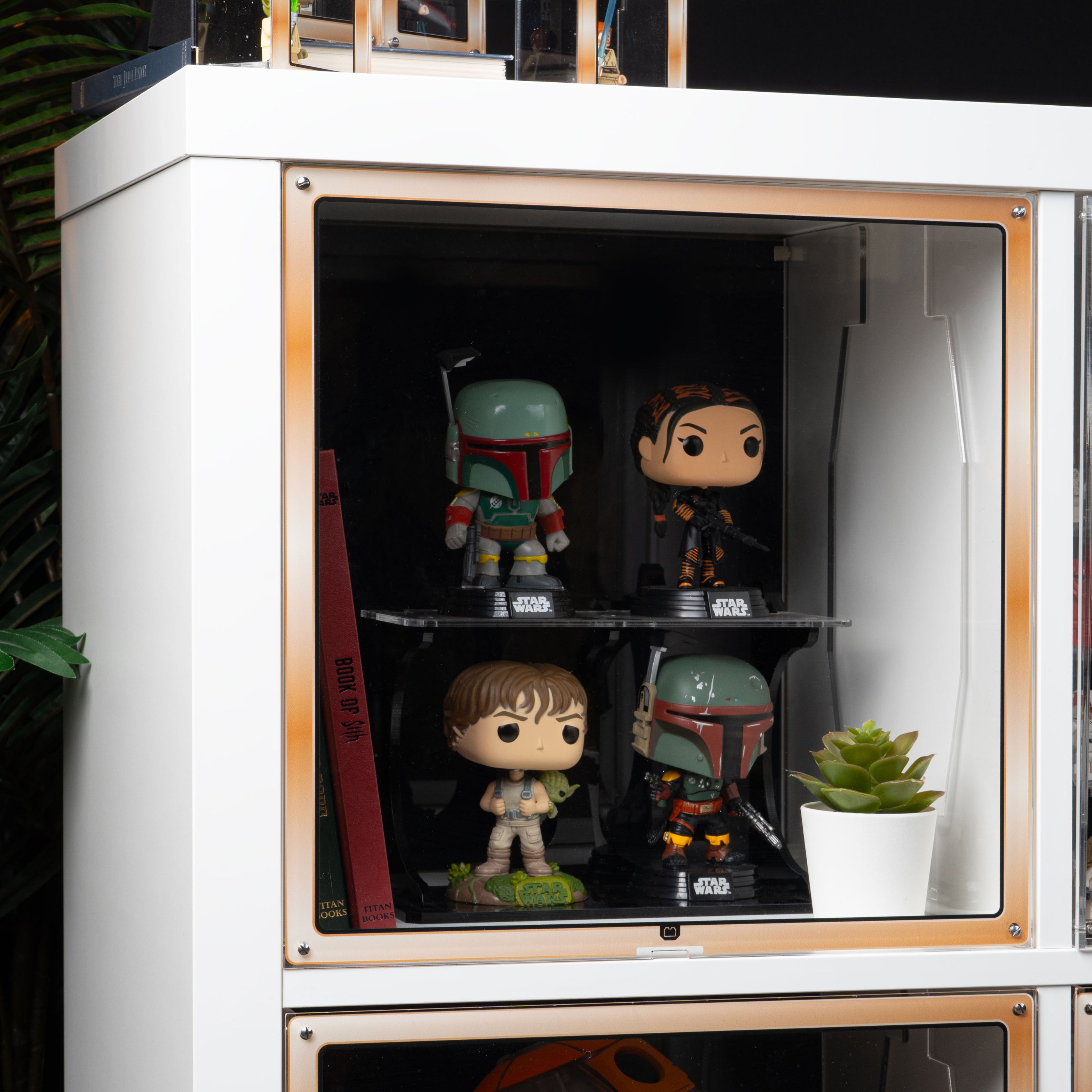 Star Wars Gold Themed Printed Window Display Solution for IKEA KALLAX ...