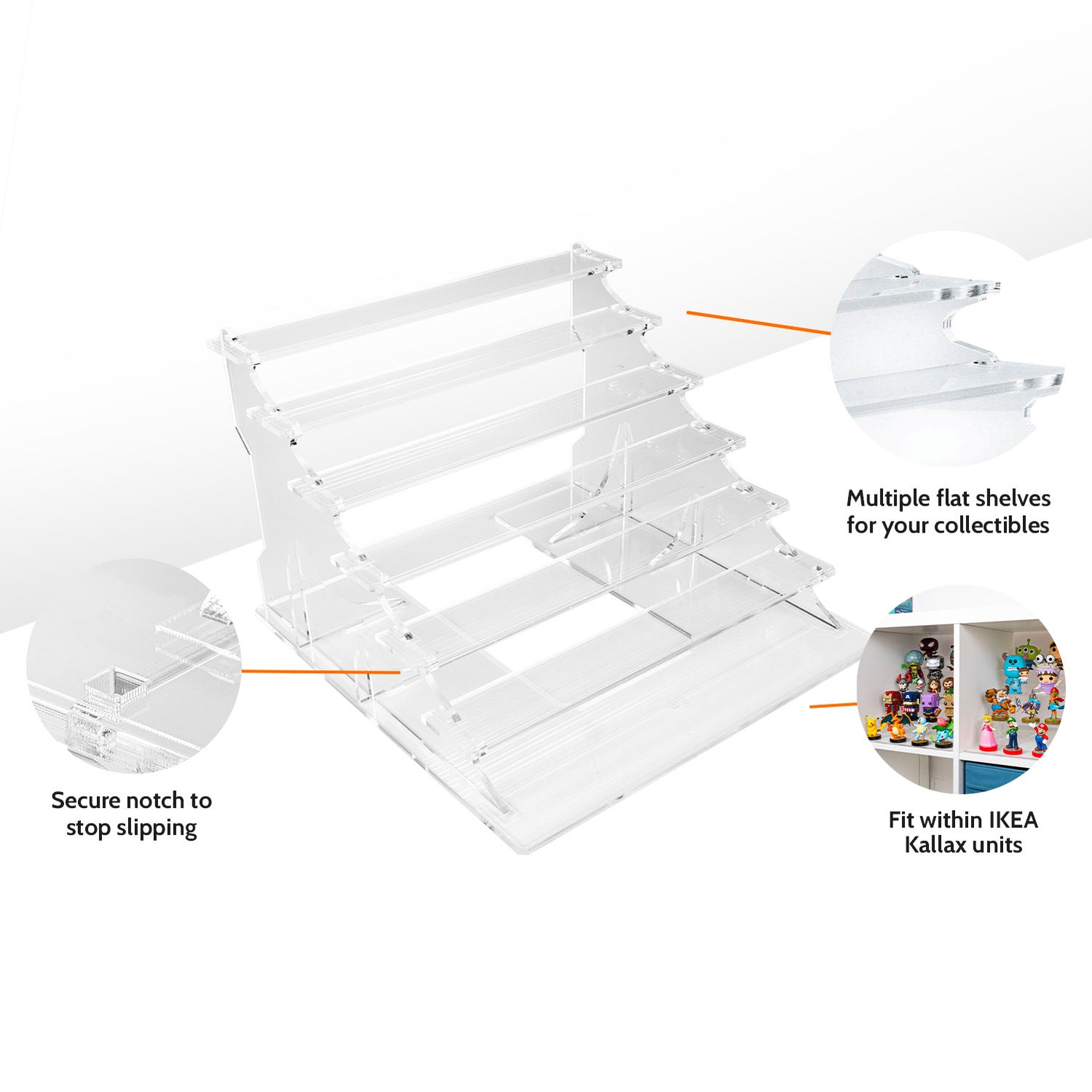 Multi-Purpose Display Podiums for IKEA® KALLAX — Wicked Brick