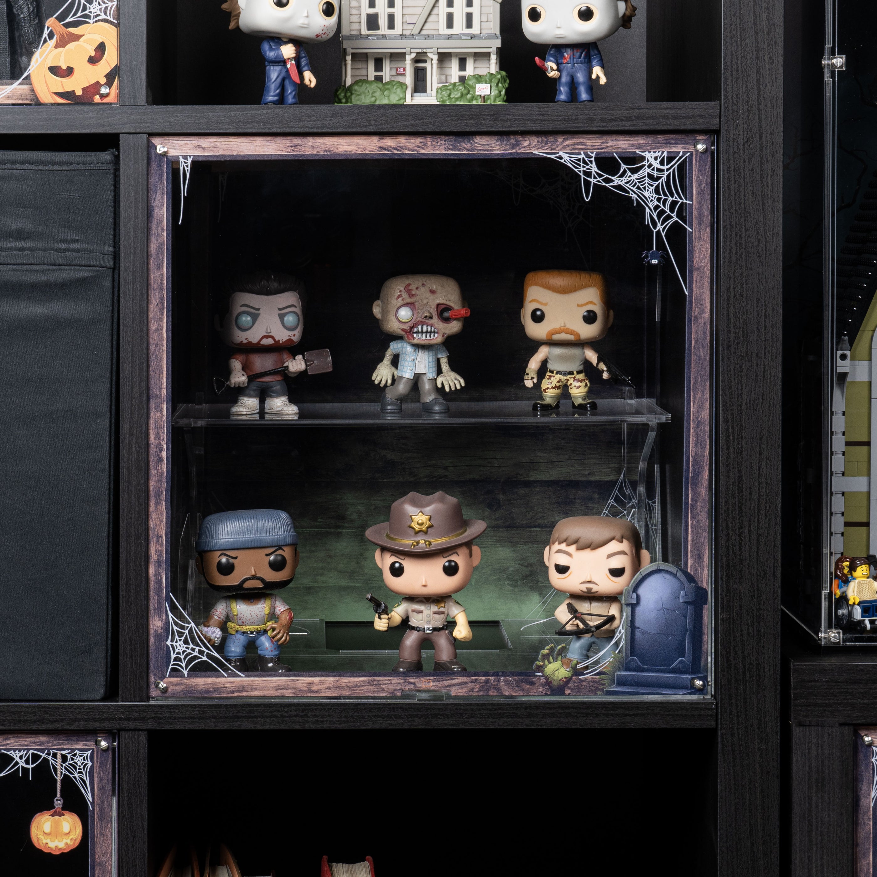 Decorative Halloween Window Display Solution for IKEA KALLAX — Wicked Brick