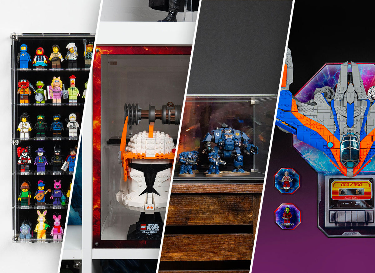 Display Cases and Stands For Pop Culture Collectables | Wicked Brick