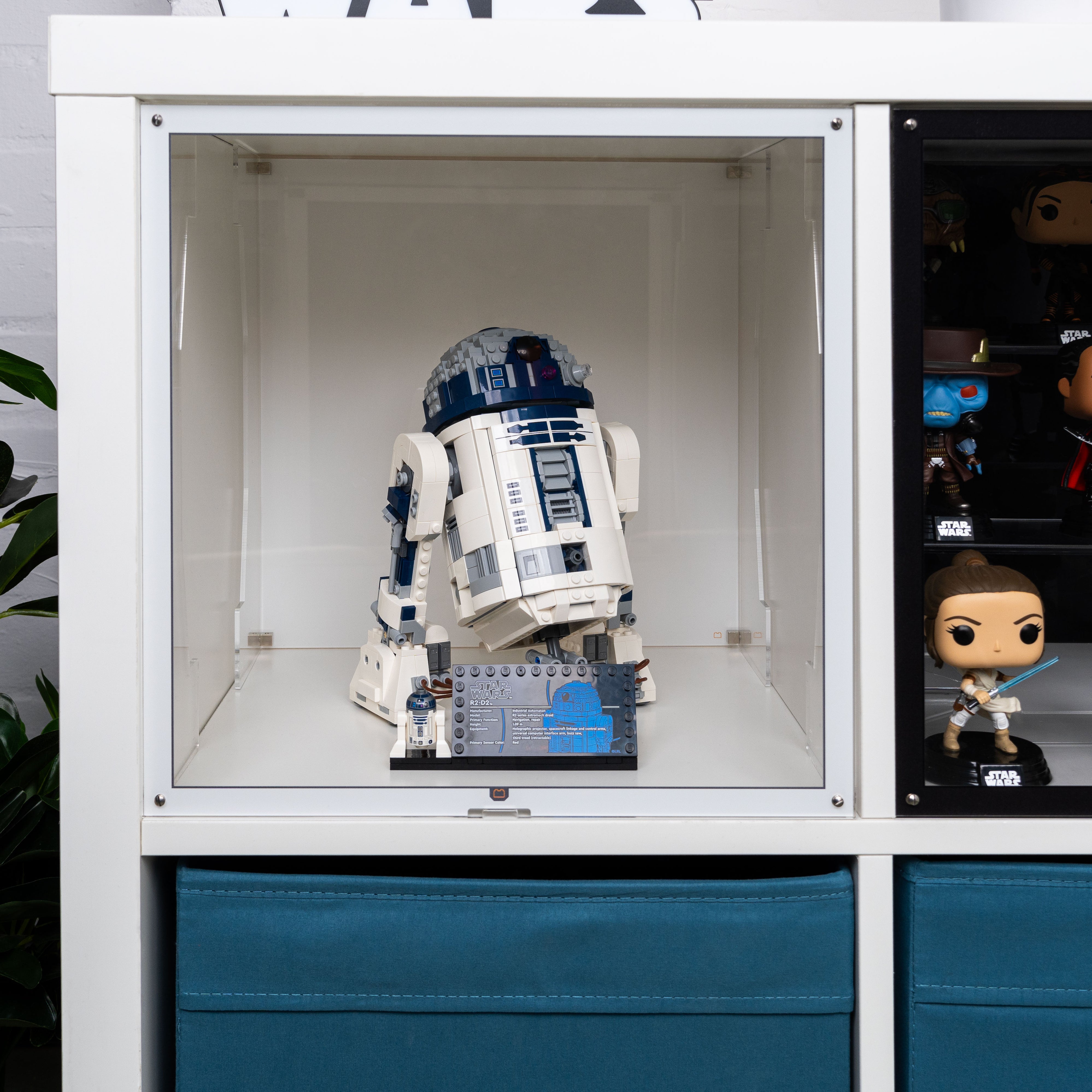 Solid Colour Window Display Solution for IKEA® KALLAX — Wicked Brick