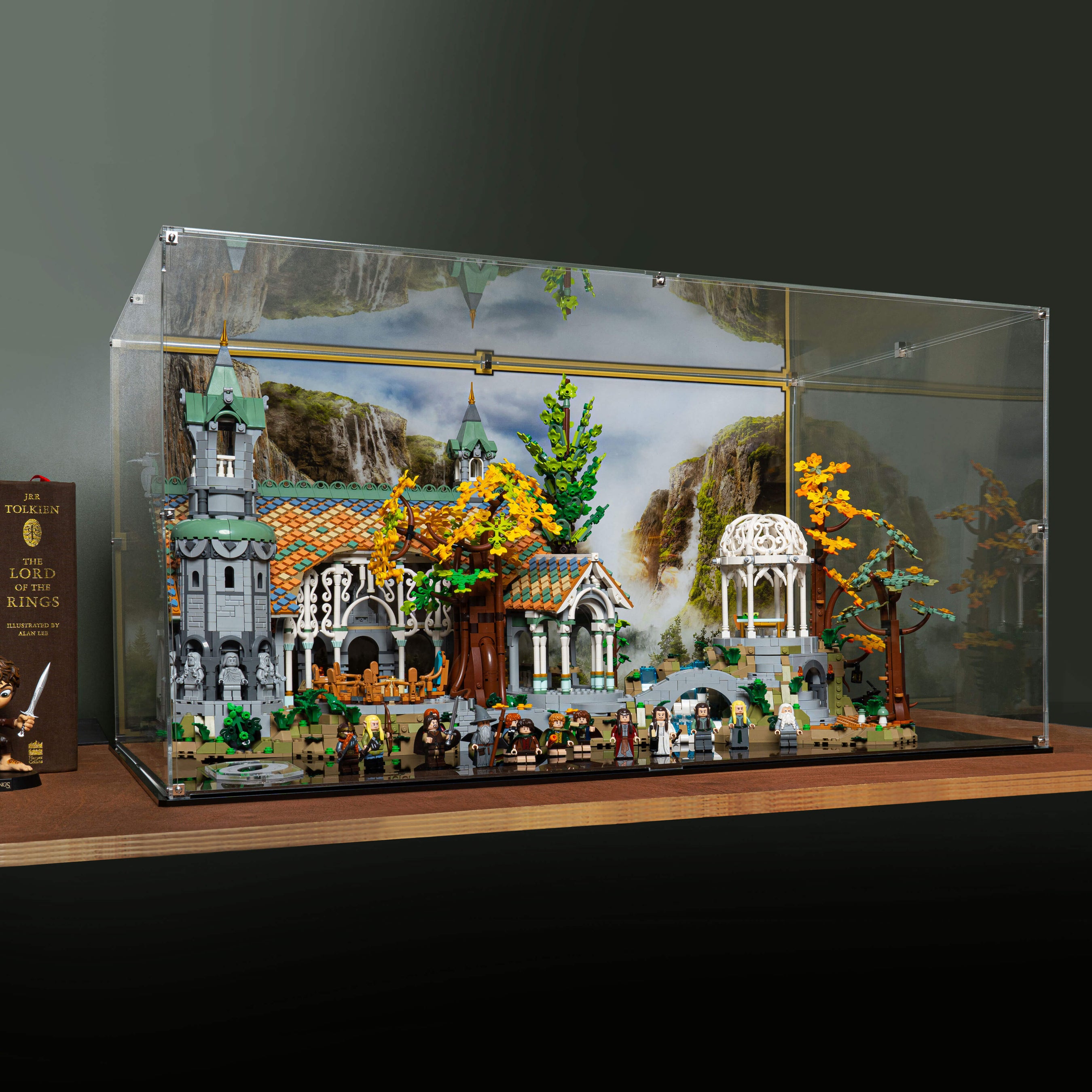Display Case for LEGO® Icons: Lord of the Rings Rivendell™ (10316 ...