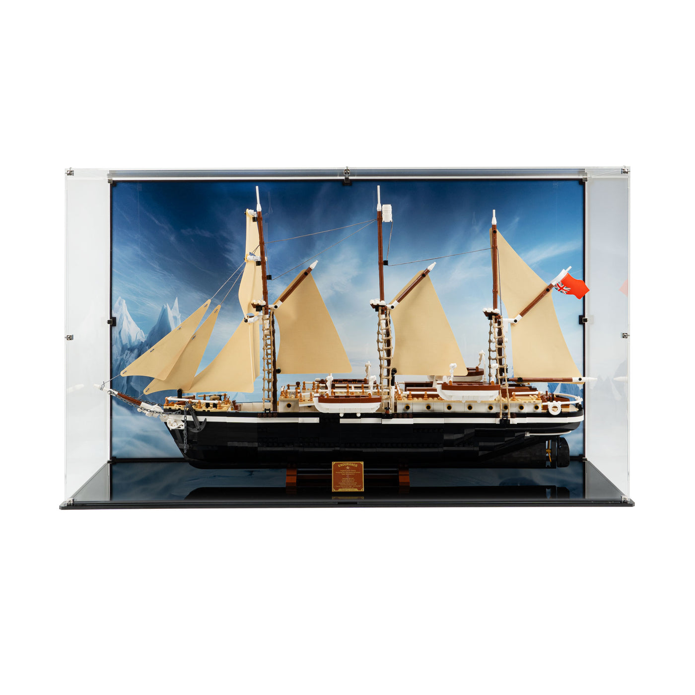 Display Case for LEGO® Icons: The Endurance (10335) — Wicked Brick
