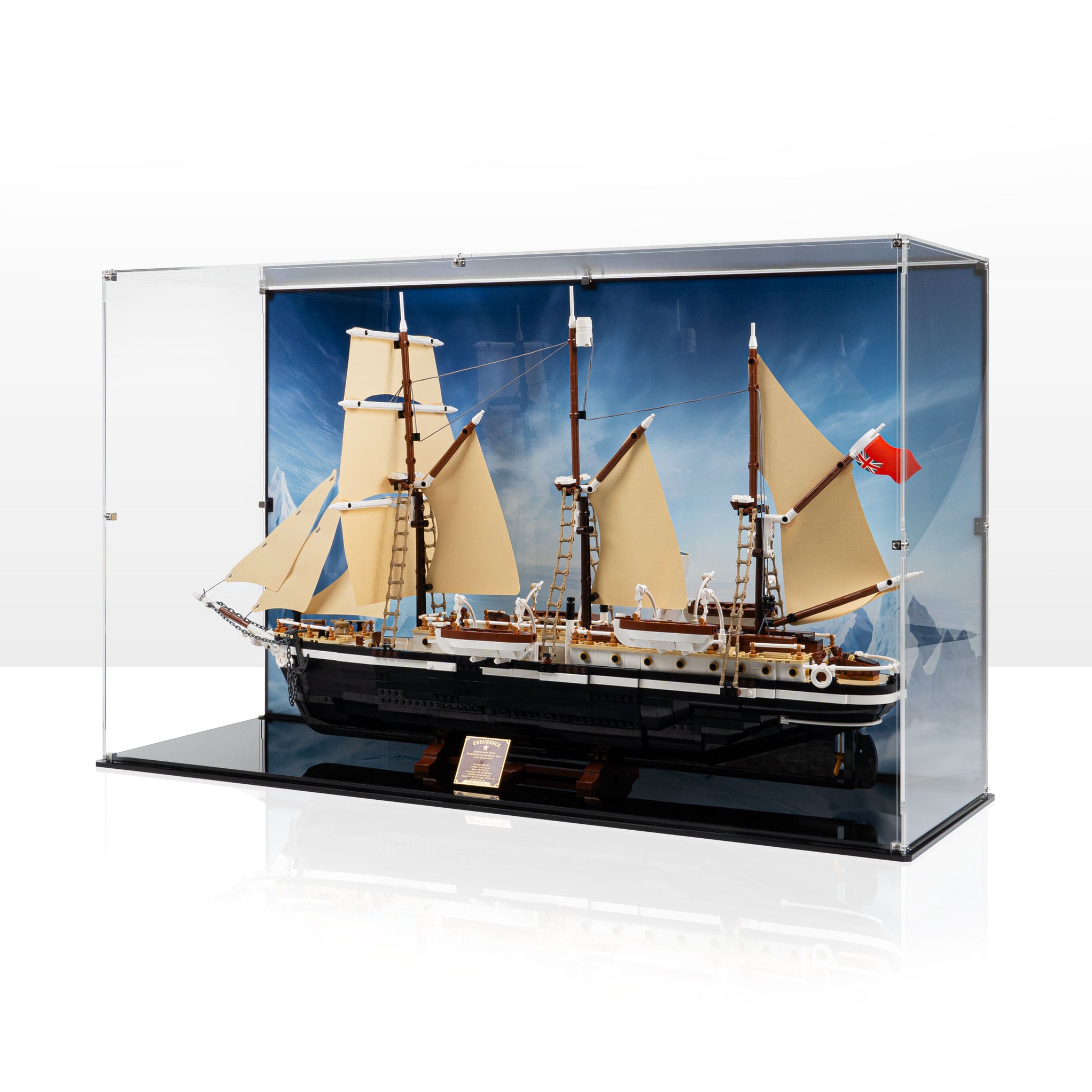 Display Case for LEGO® Icons: The Endurance (10335) — Wicked Brick