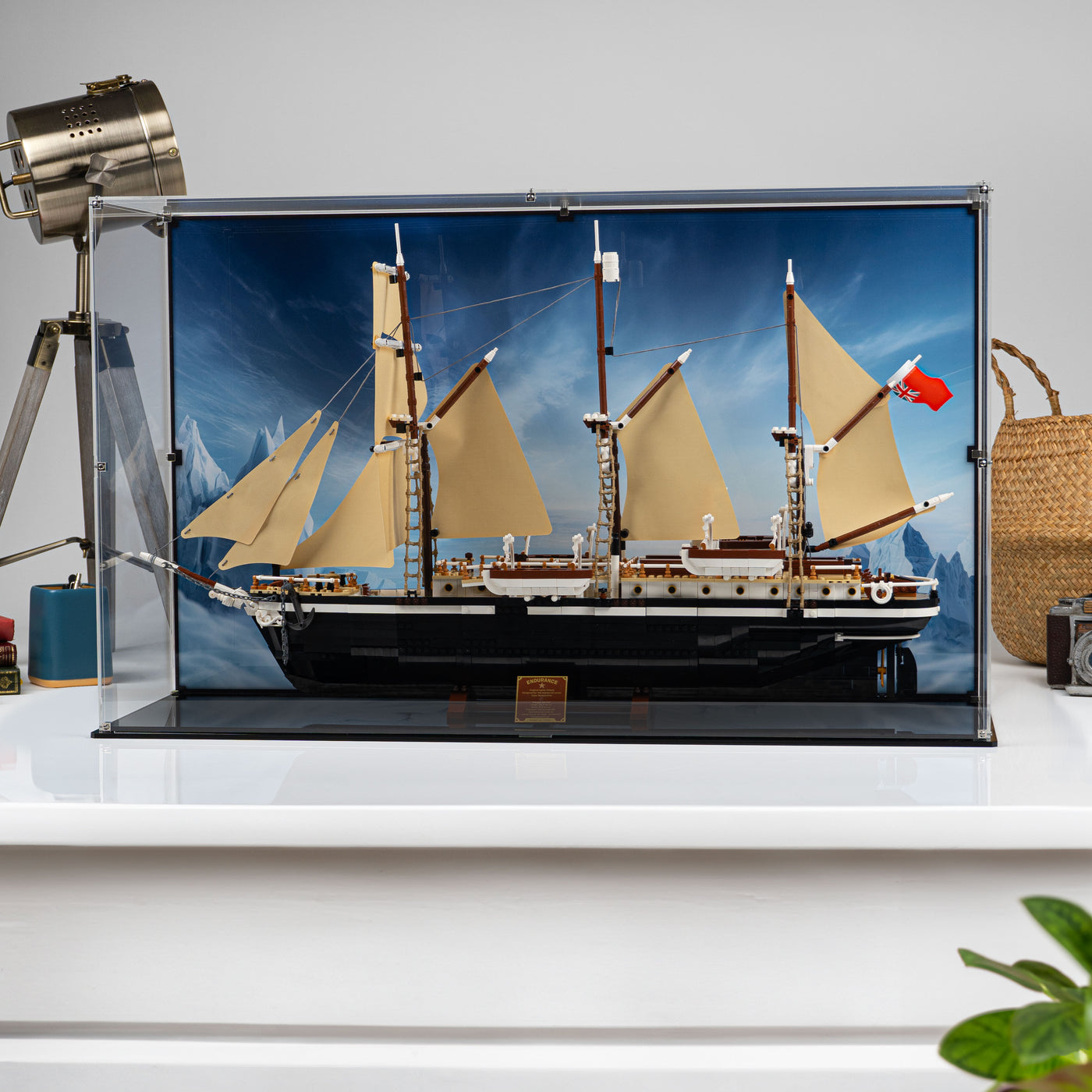 Display Case for LEGO® Icons: The Endurance (10335) — Wicked Brick