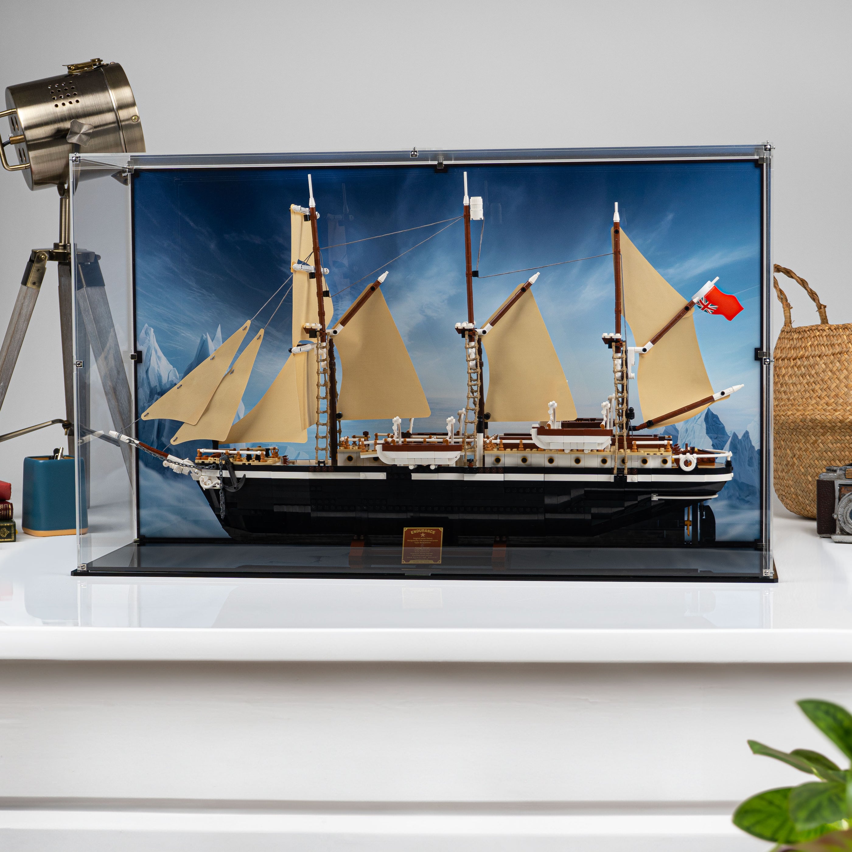 Display Case for LEGO® Icons: The Endurance (10335) — Wicked Brick