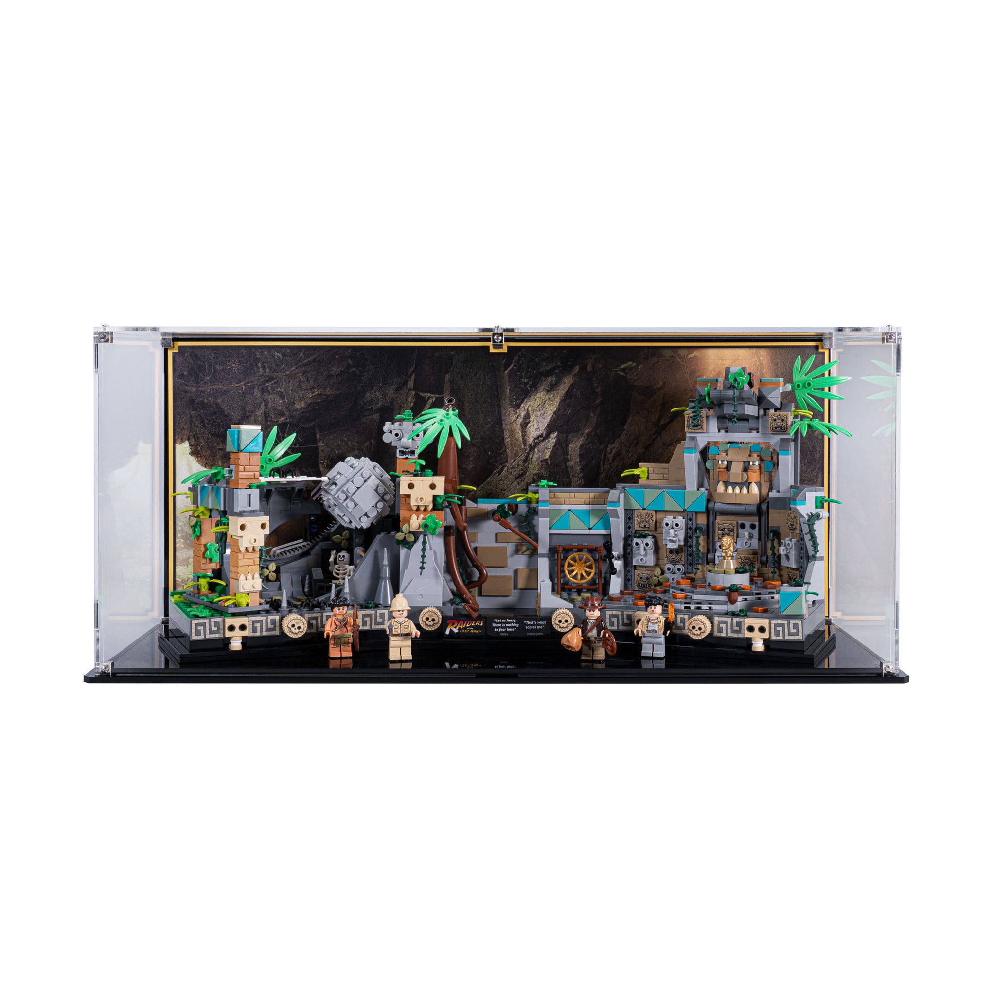 Display Case for LEGO Indiana Jones Temple of the Golden Idol 77015 ...