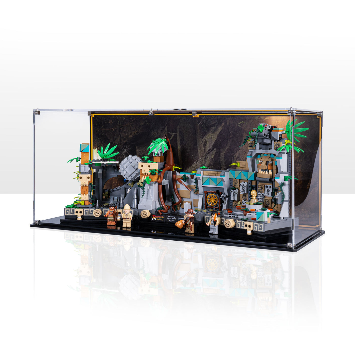Display Case for LEGO Indiana Jones Temple of the Golden Idol 77015 ...