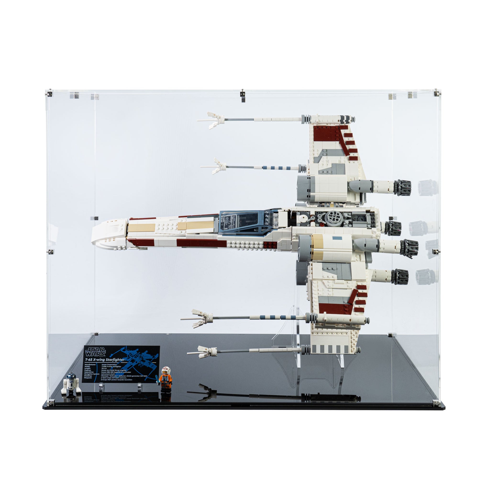 Display Case for LEGO Star Wars X-Wing Starfighter 75355 — Wicked Brick