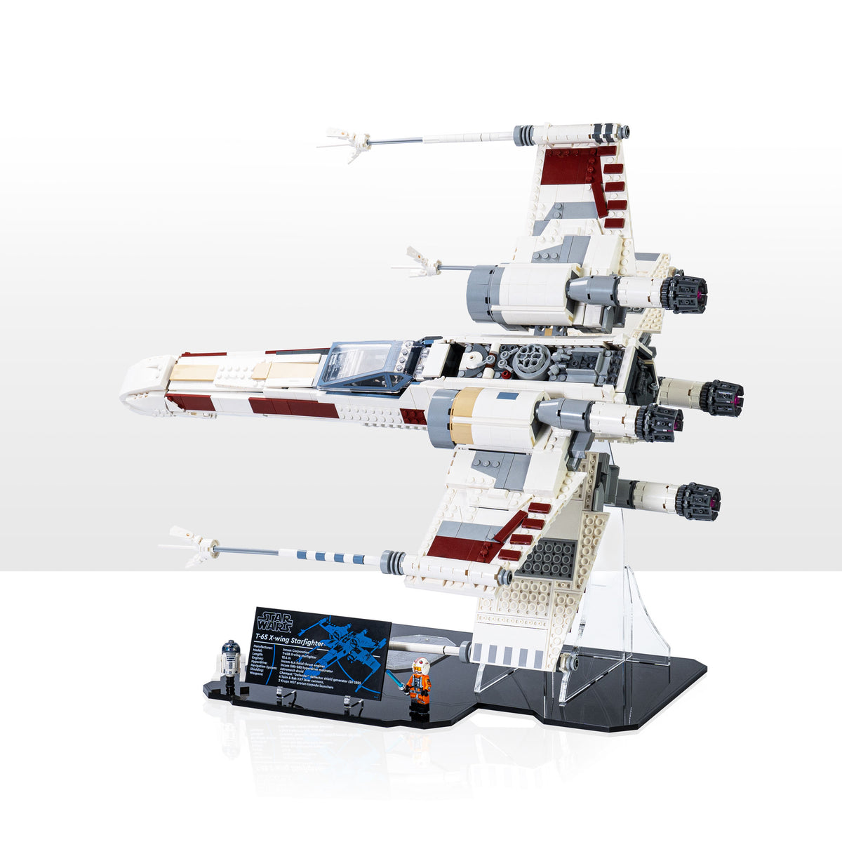 Display Stand for LEGO Star Wars X-Wing Starfighter 75355 — Wicked Brick