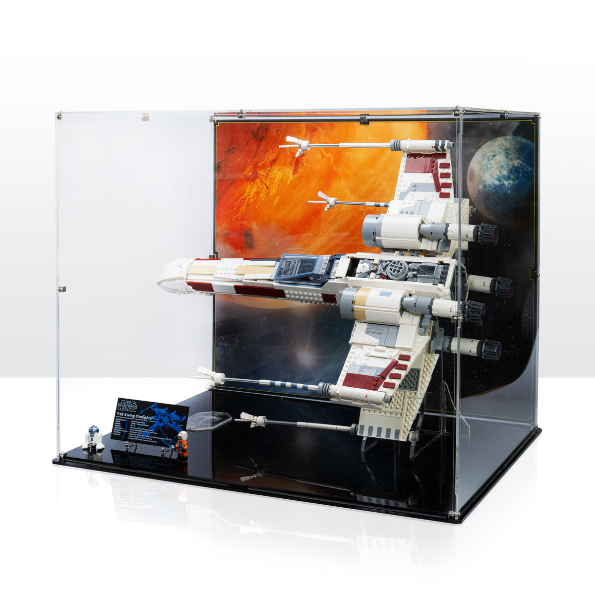 Display Case for LEGO Star Wars X-Wing Starfighter 75355 — Wicked Brick