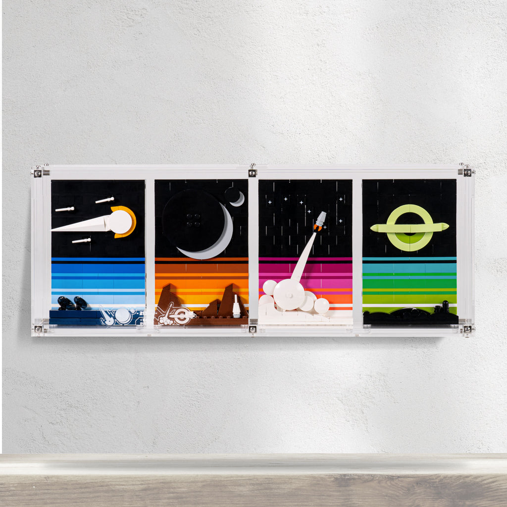 Wall Mounted Display Case For LEGO® Ideas: Tales Of The