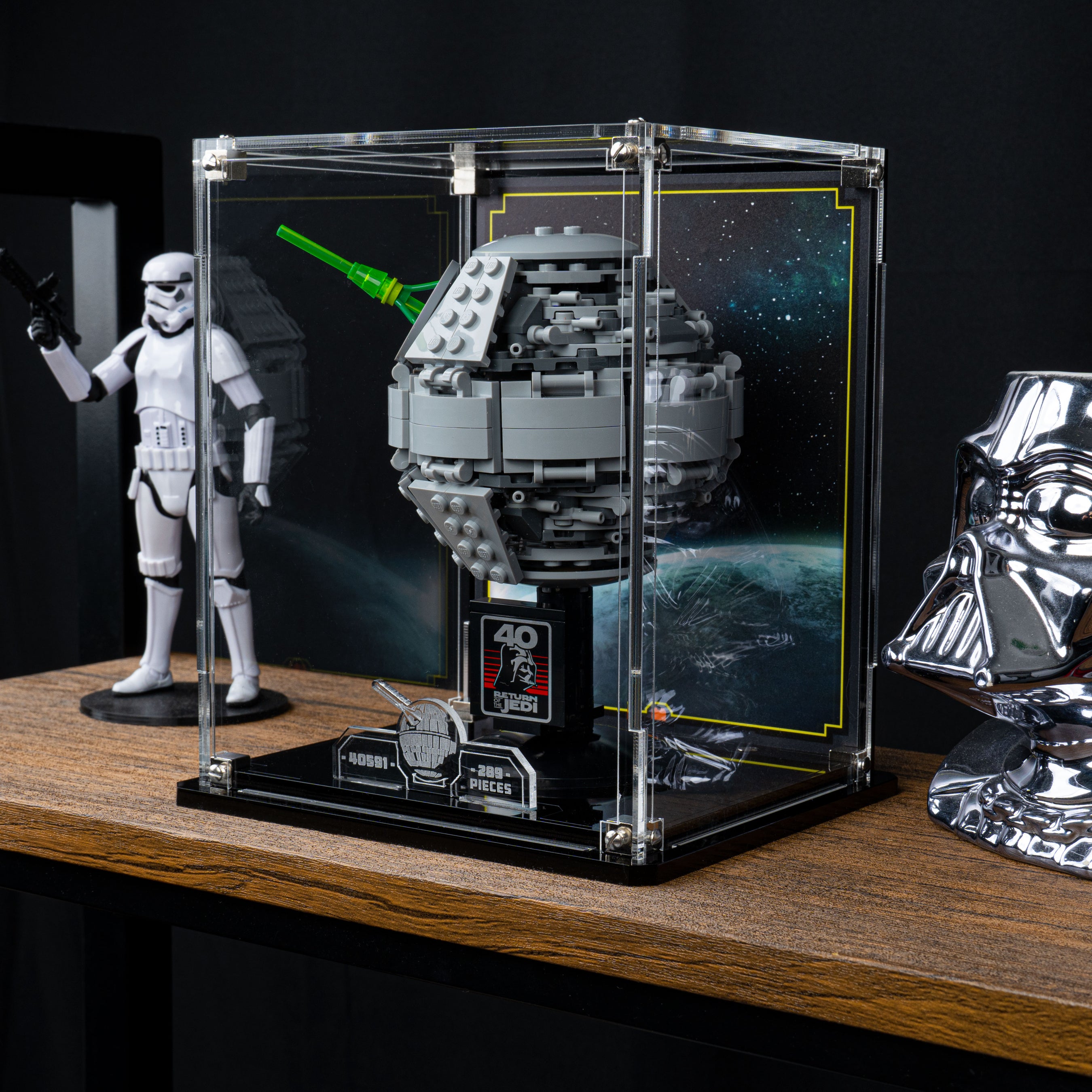 Display Case for LEGO Death Star II 40591 — Wicked Brick
