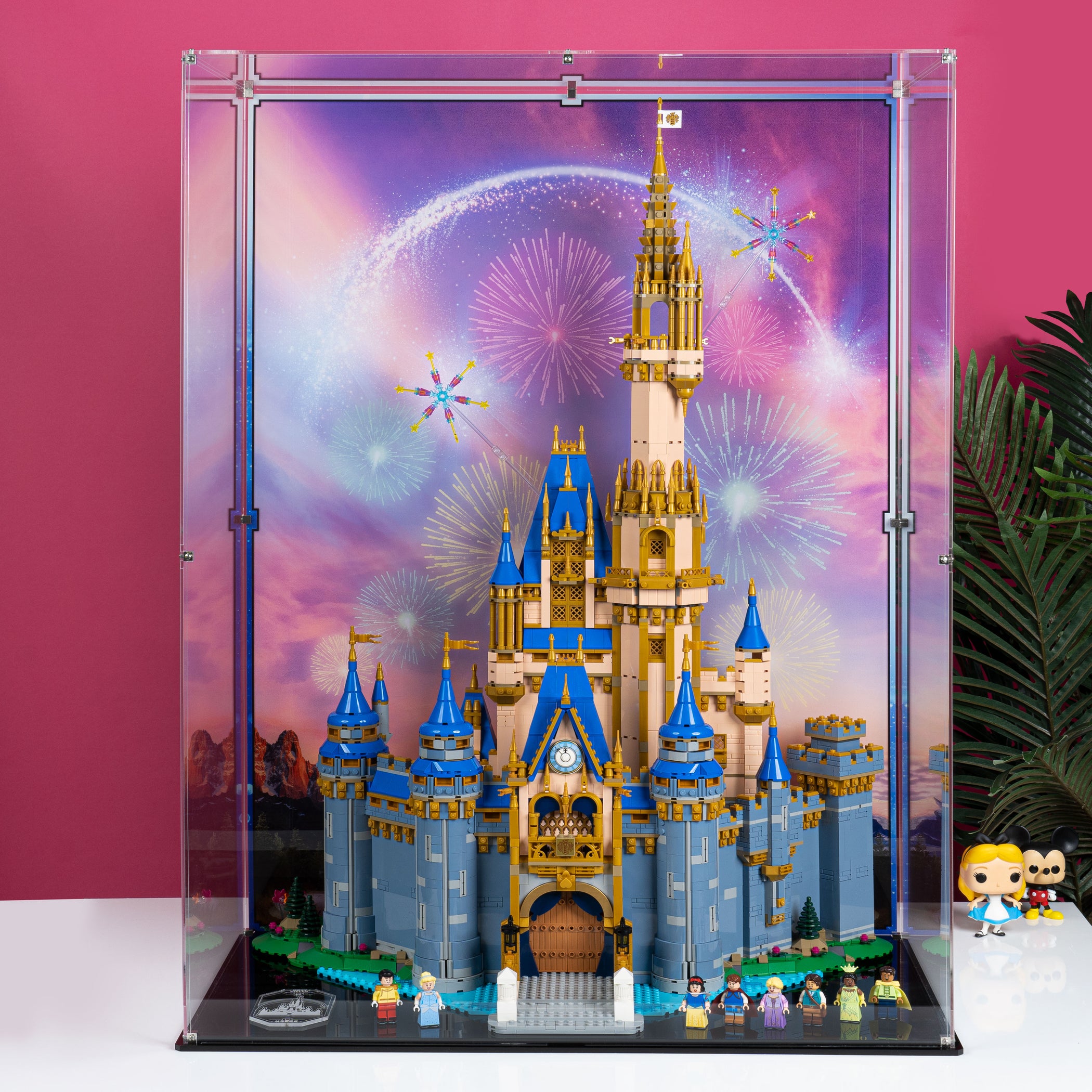Display Case for LEGO® Disney Castle (43222) — Wicked Brick