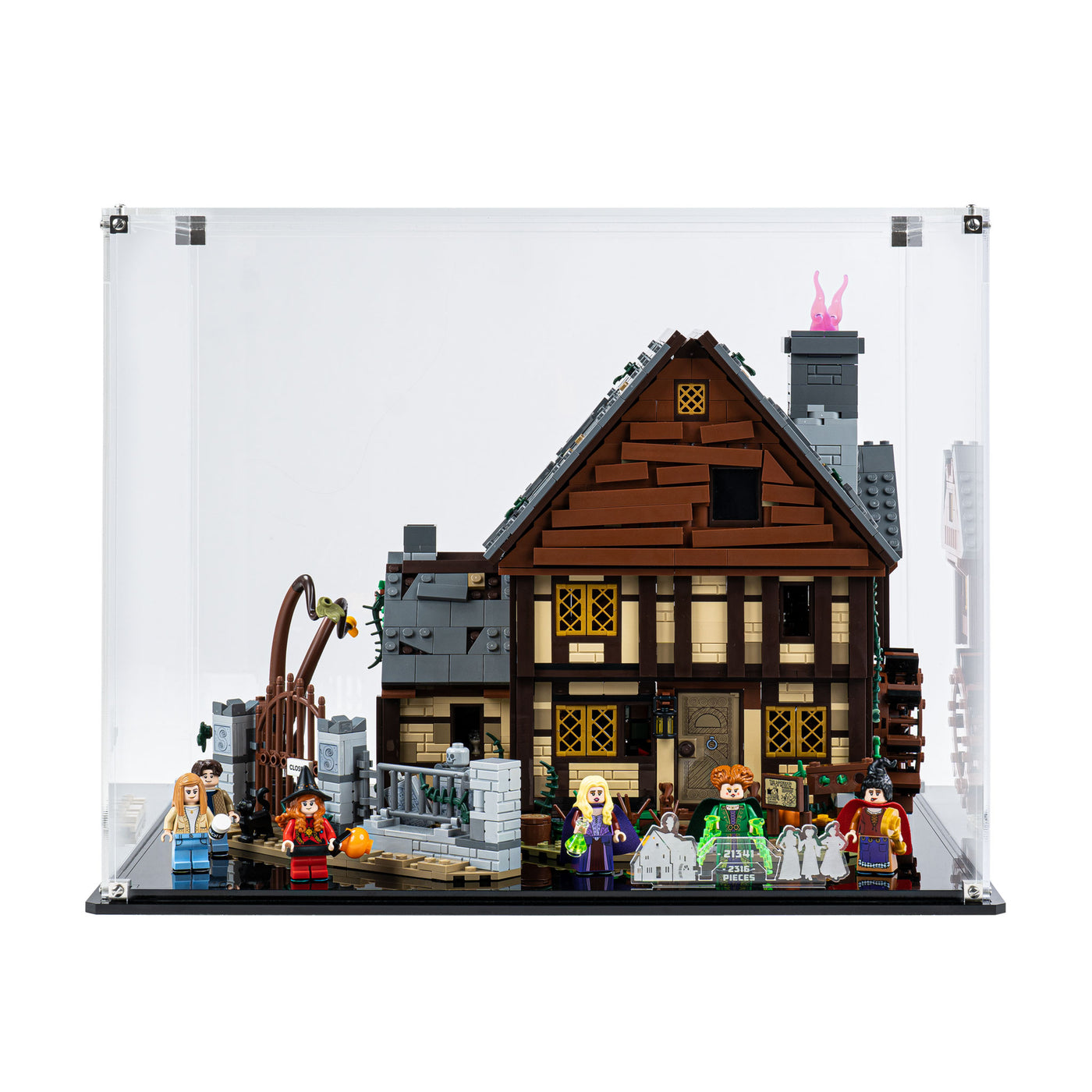 Display Case for LEGO® Ideas Disney Hocus Pocus: Sanderson Sisters' Co ...