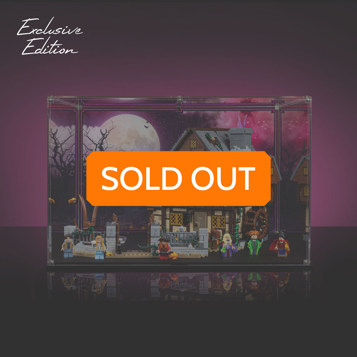 Limited Edition Display Case for LEGO® Ideas Disney Hocus Pocus: Sande ...
