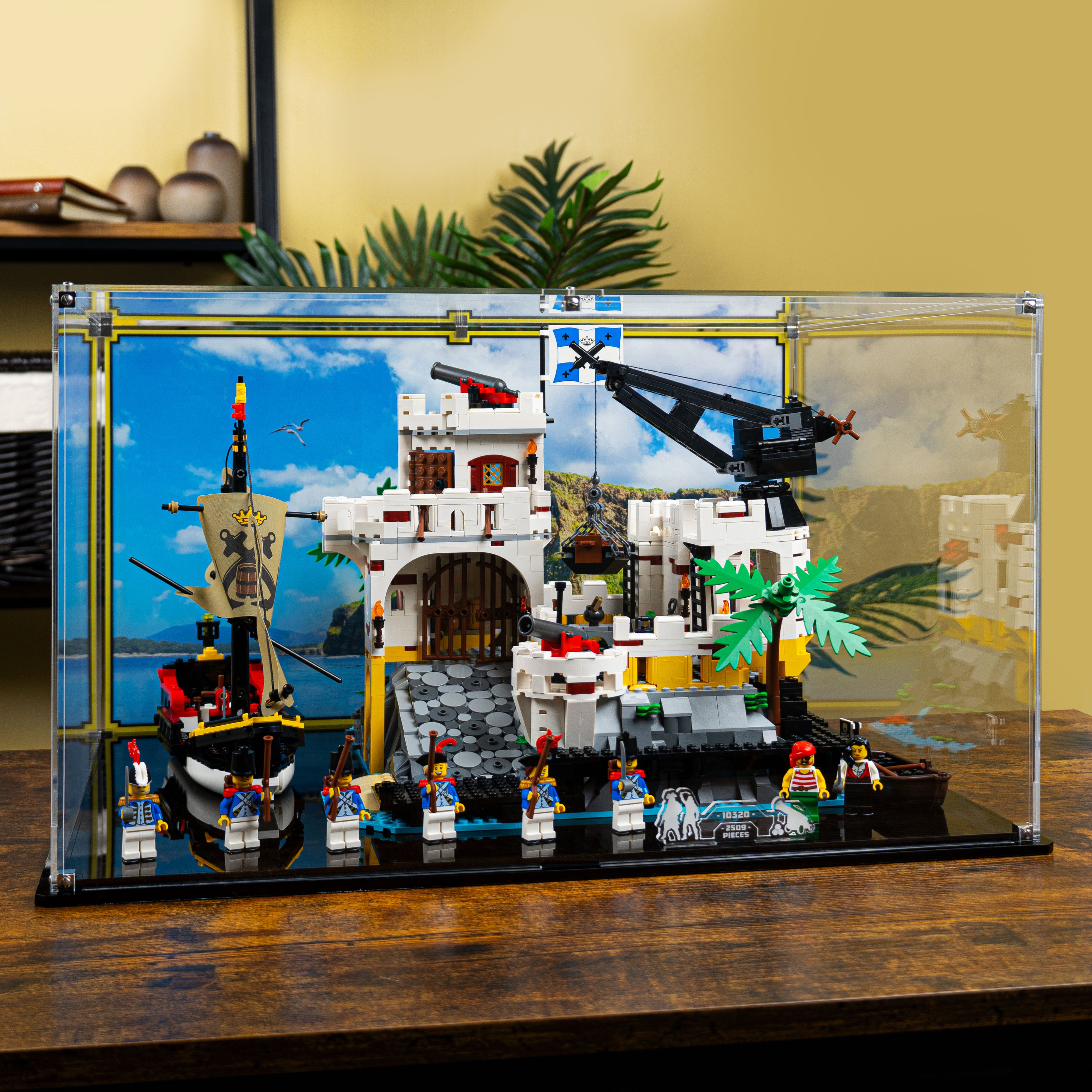 Display Case for LEGO® Icons Eldorado Fortress (10320) — Wicked Brick