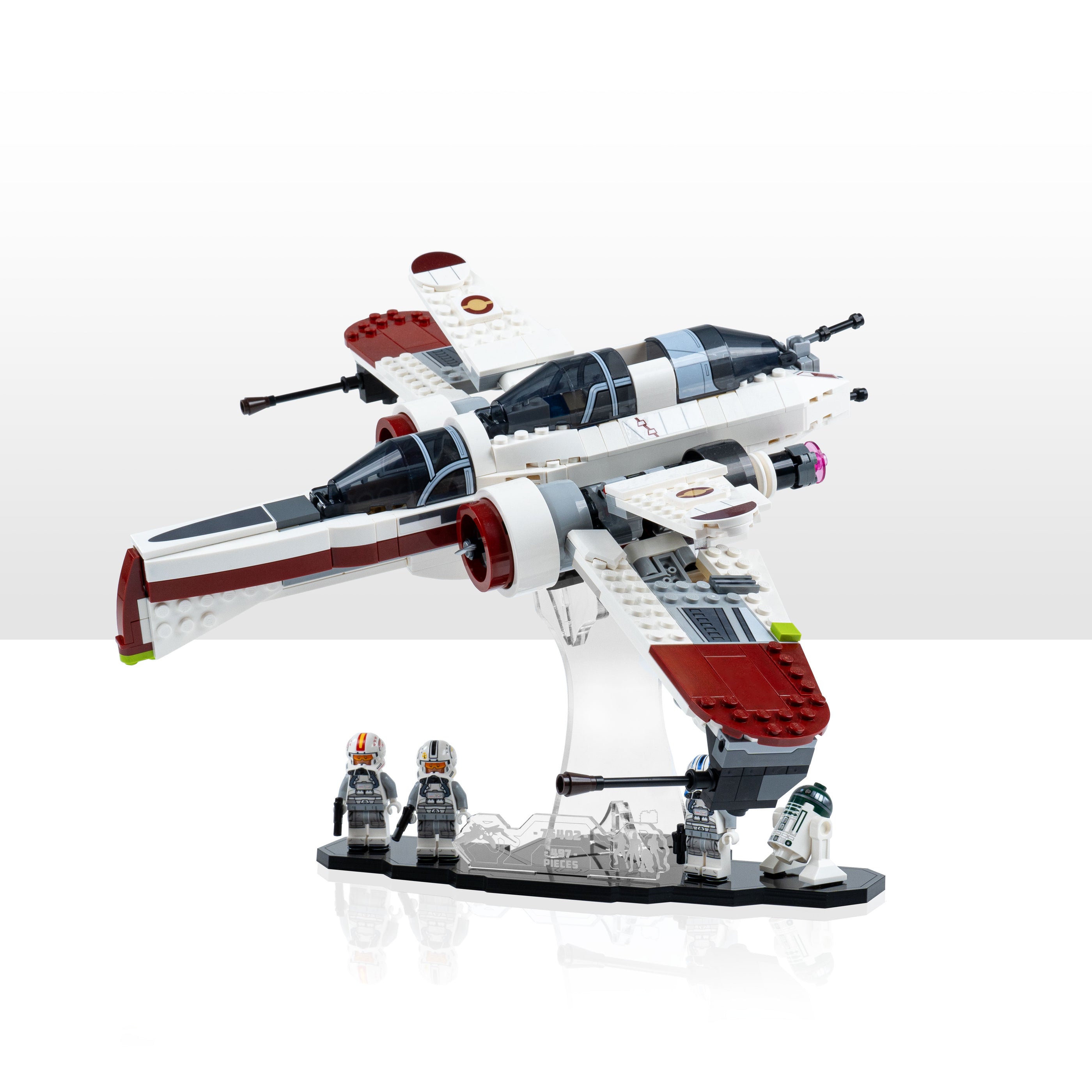 Display Stand for LEGO® Star Wars: ARC-170 Starfighter (75402) — Wicked ...