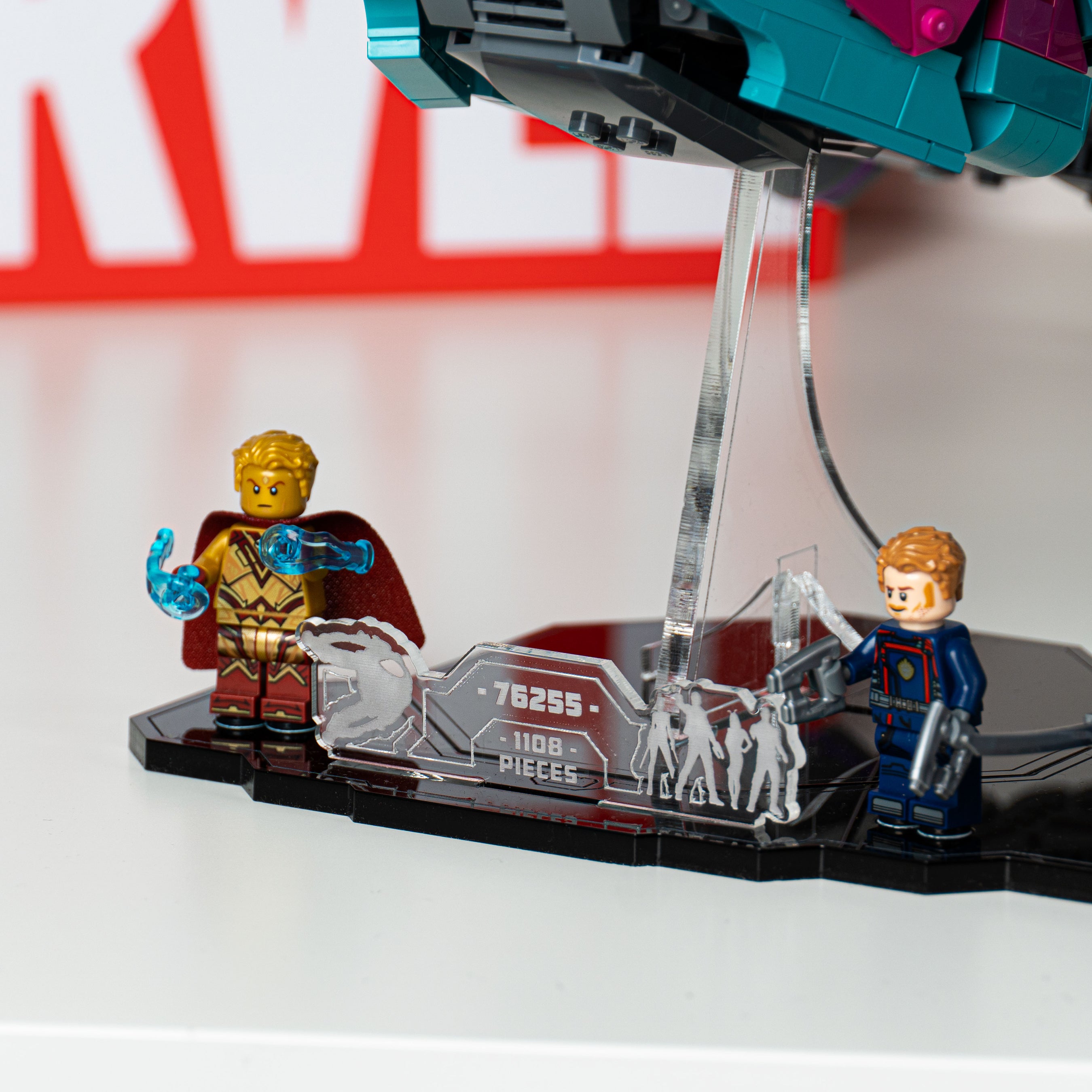 Display Stand for LEGO® Marvel The New Guardians' Ship (76255) — Wicked ...